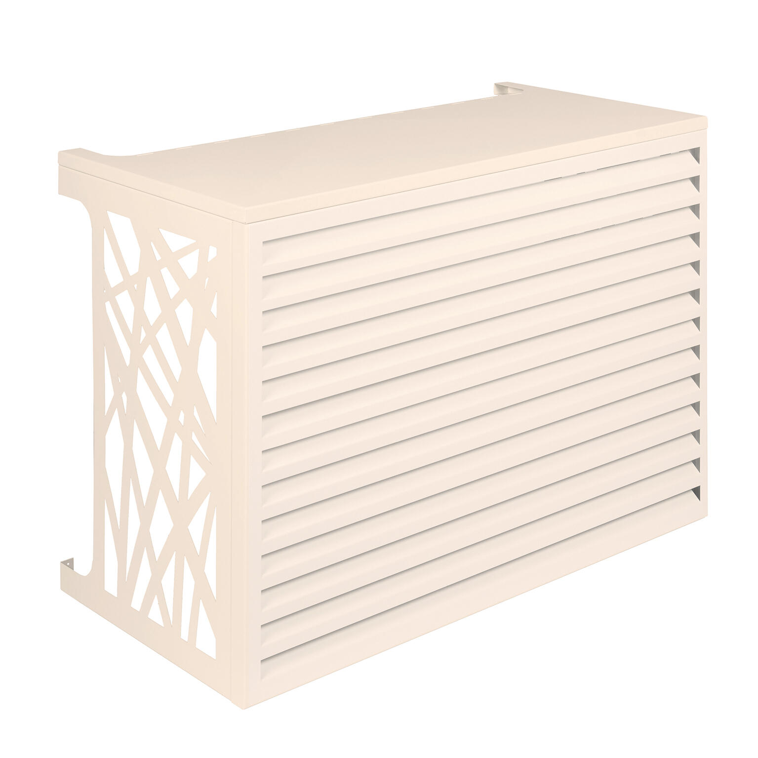 Cache-climatiseur, DEVAUX Mixte aluminium crème, l.90 x H.70 cm | Leroy ...