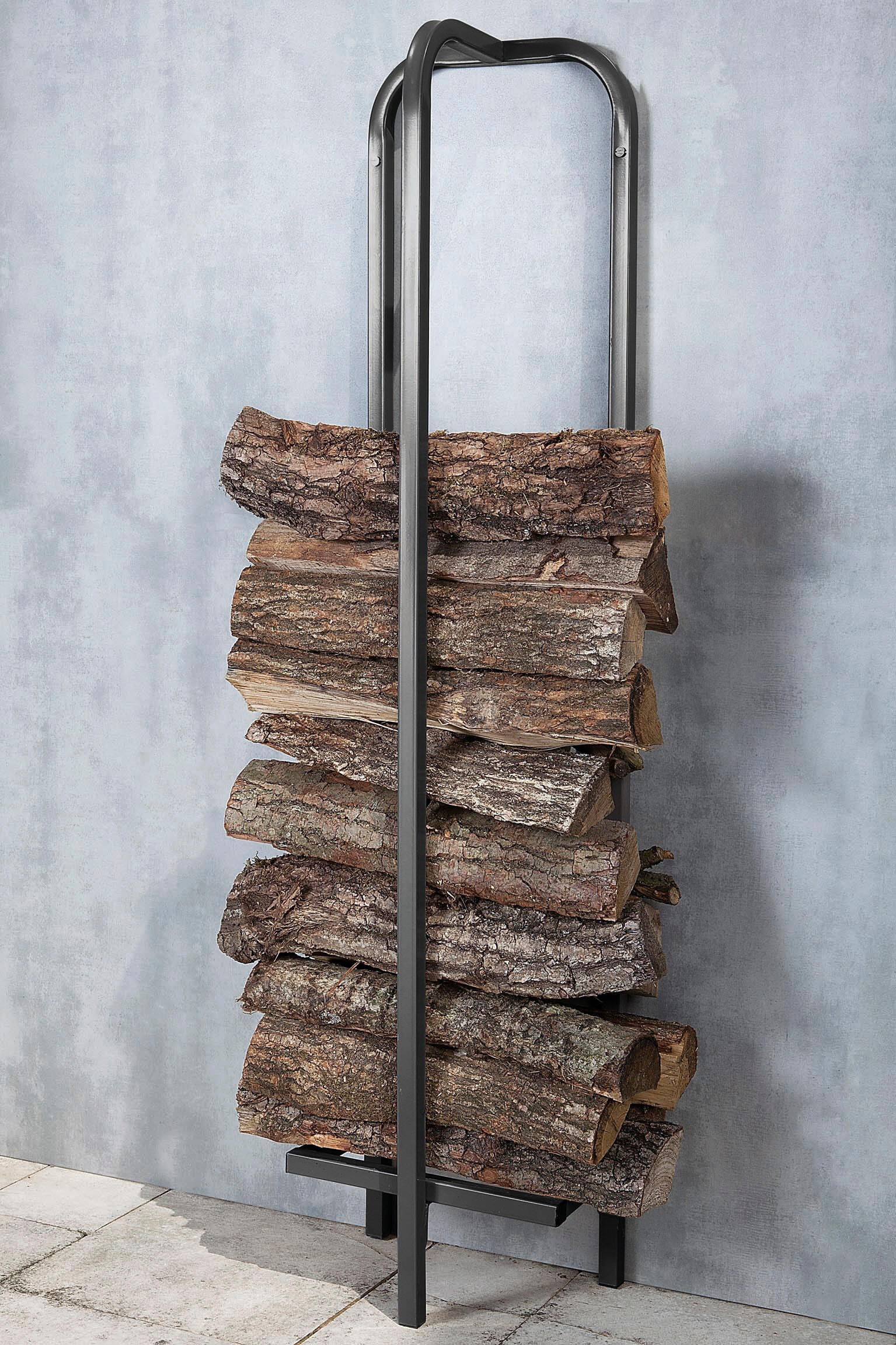Range-bûches noir INNOV'AXE GARDEN Ranbuch l.39 x H.150 cm | Leroy Merlin