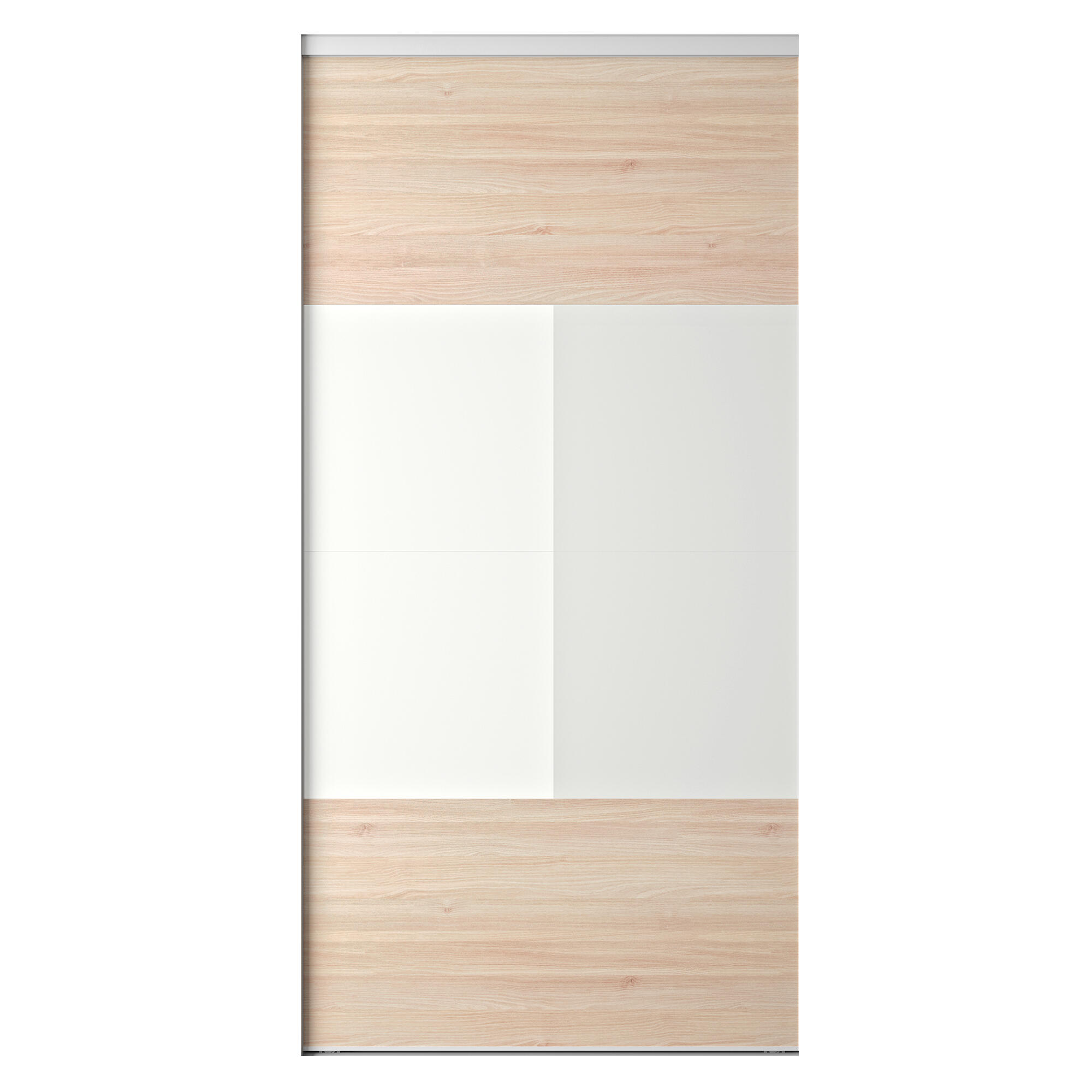 Porte de placard coulissant sur-mesure ILIKO Quatro de 80.1 à 100 cm ...