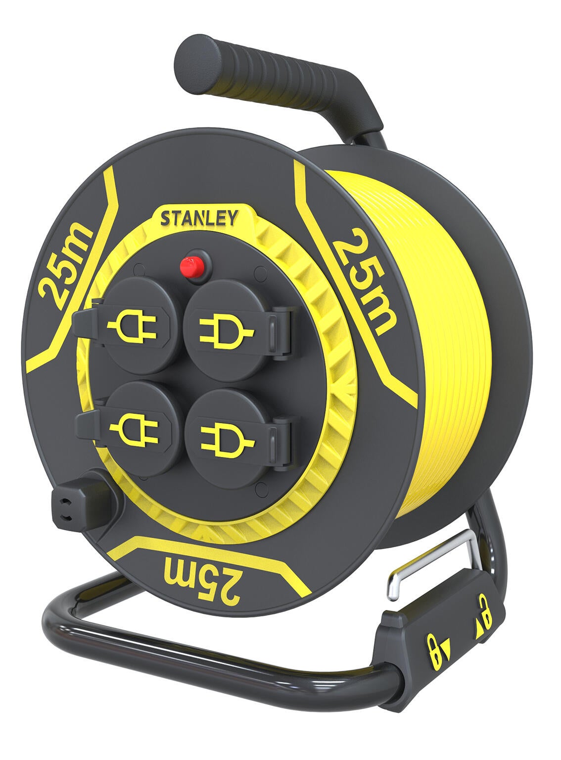 Enrouleur de câble électrique chantier L.25m HO7RNF 3G1.5, BRENNENSTUHL ...