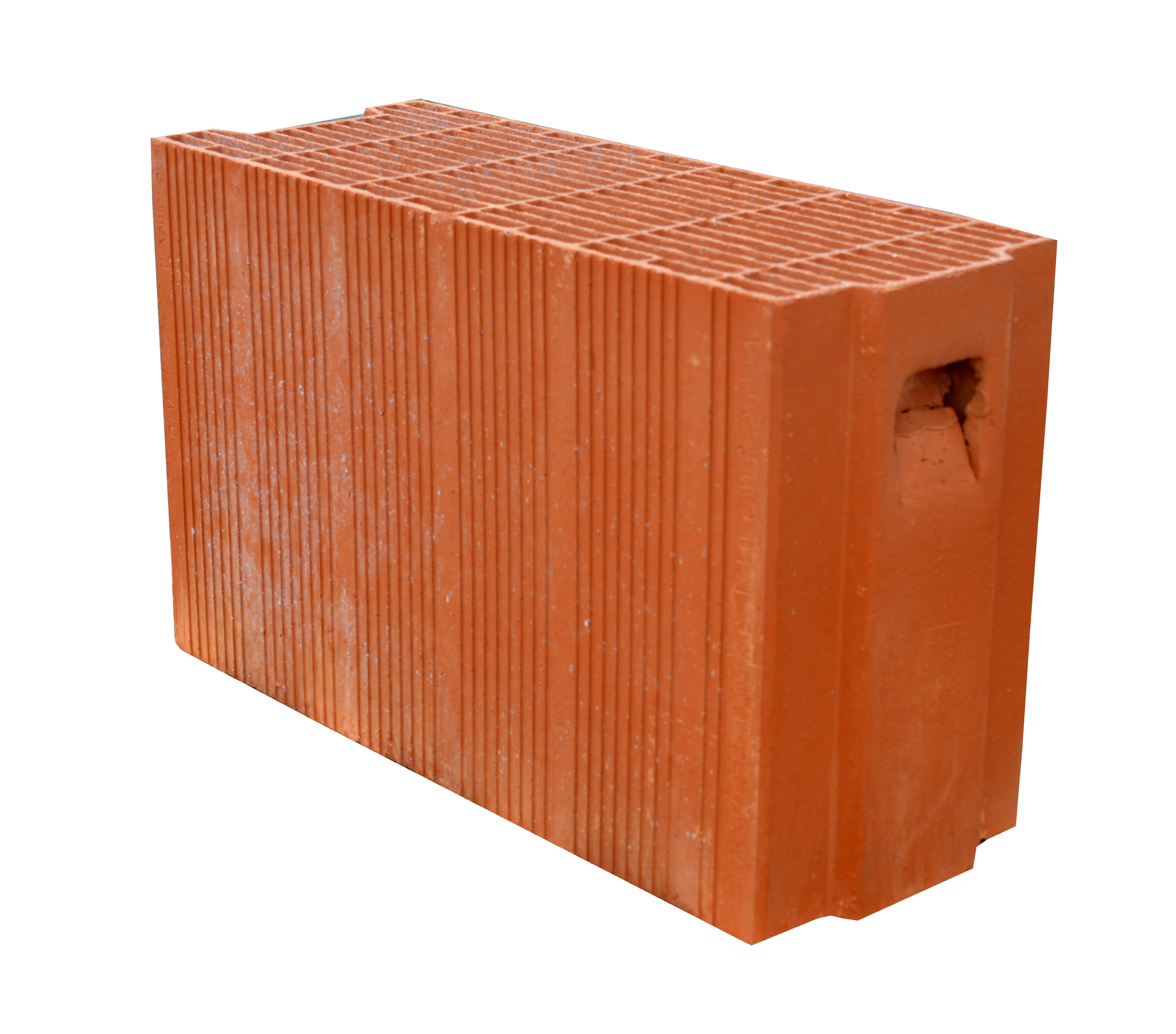 Brique terre cuite NF P.50 x Ep.20 cm-TERREAL | Leroy Merlin