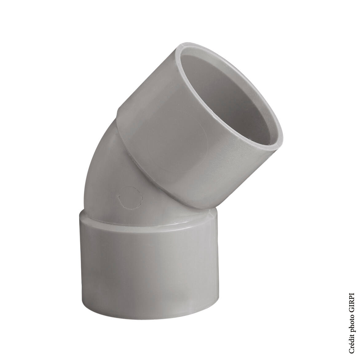 Coude femelle / femelle 45° pvc Diam.100 mm GIRPI | Leroy Merlin