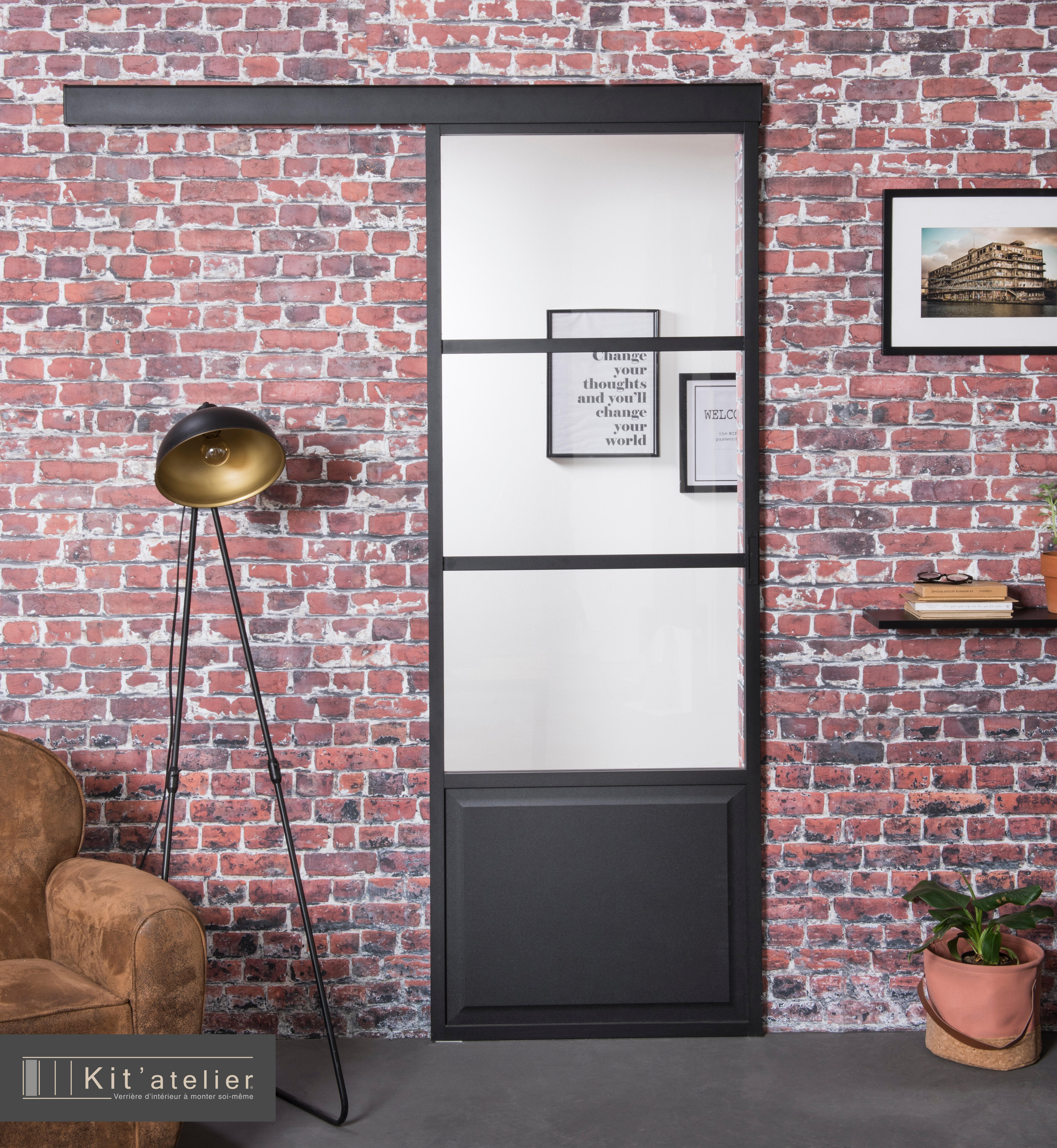 Kit parcloses District pour porte Modulo de 83 cm de largeur | Leroy Merlin