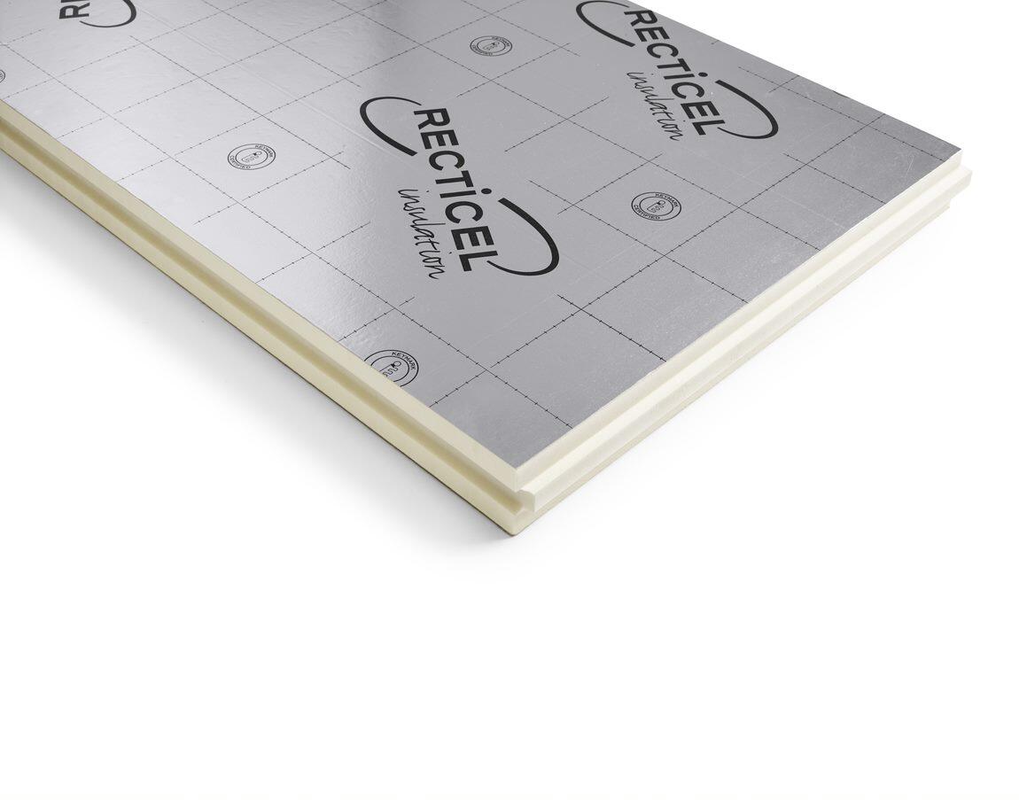 Isolant en polyuréthane RECTICEL, R=3.70, Ep.82mm,2.5x1.20m | Leroy Merlin