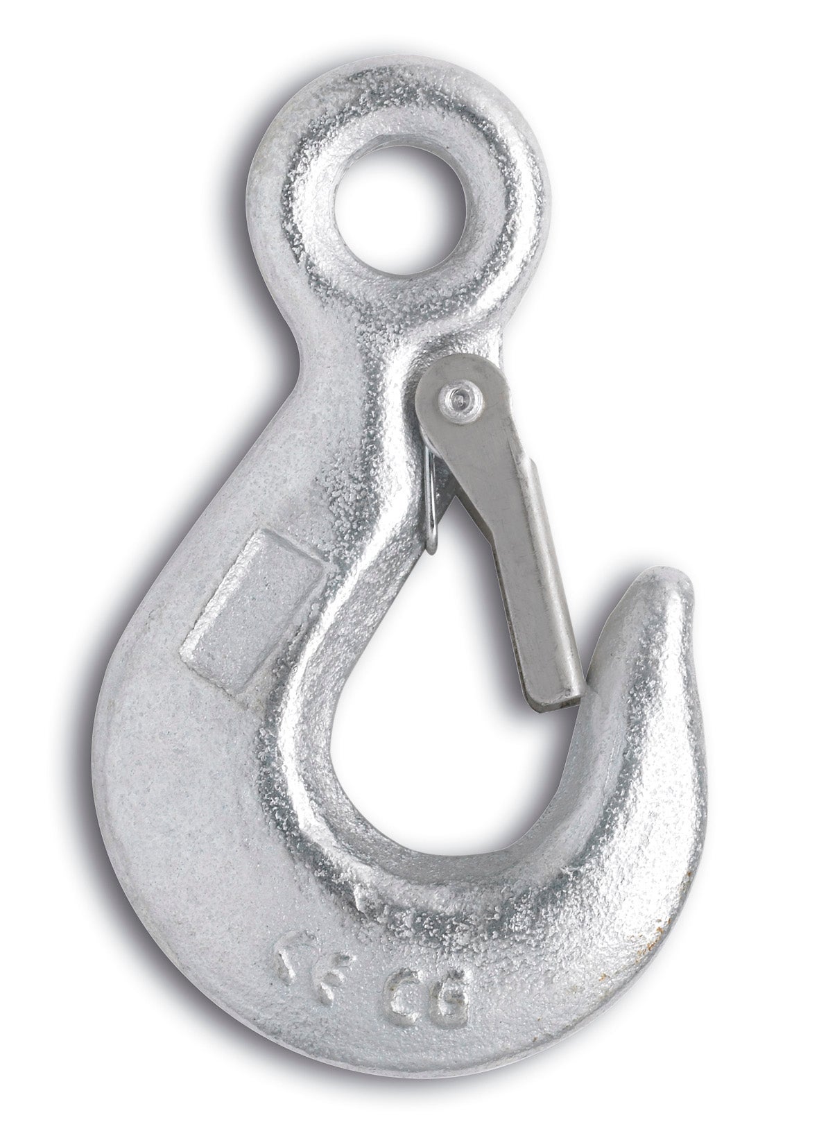 Crochet de levage à œil en acier zingué CHAPUIS, charge utile 500 kg ...