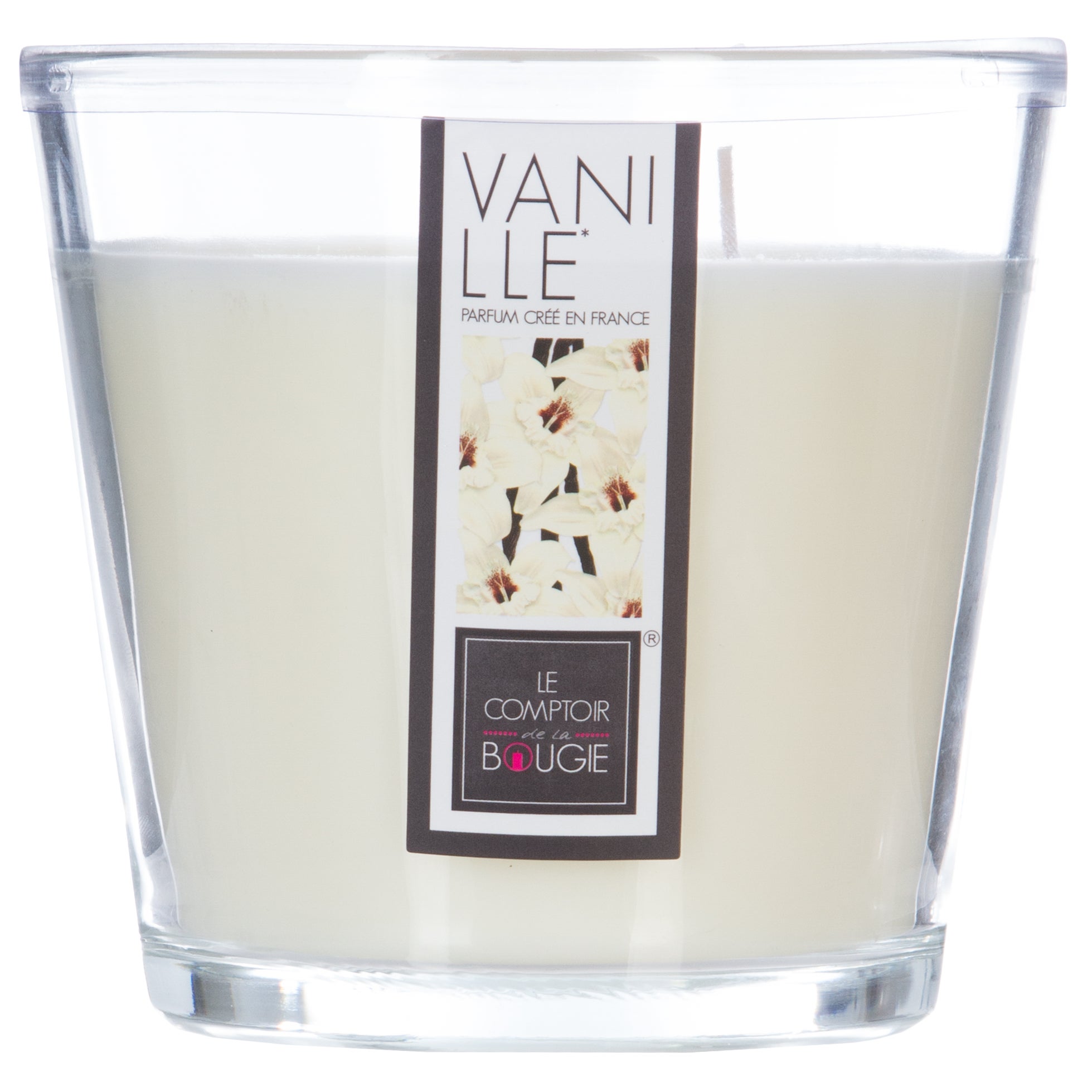 Bougie vanille 500G 3 mèches | Leroy Merlin