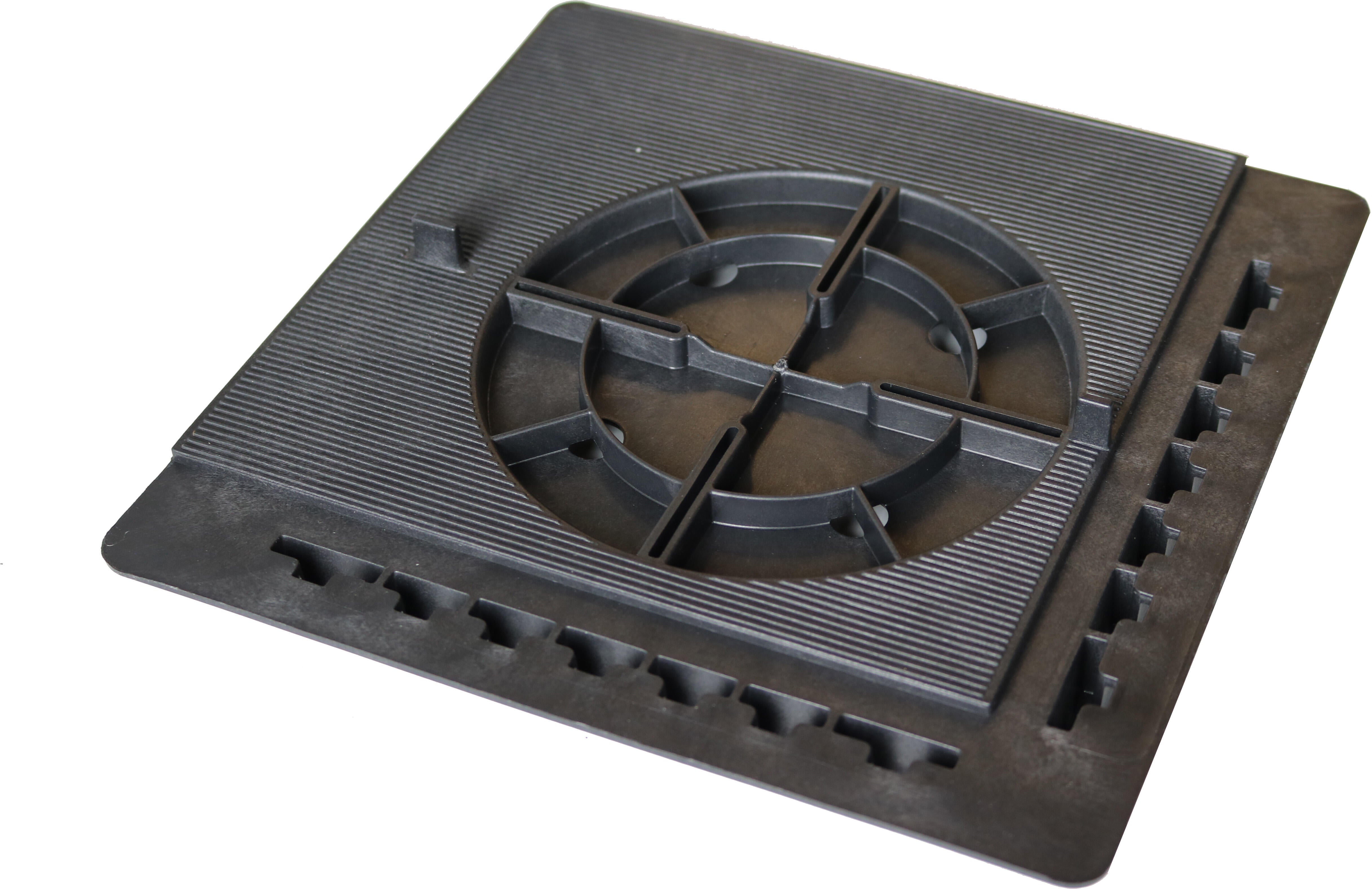 Lot de 10 plaques à dalles pour plots Jouplast® | Leroy Merlin