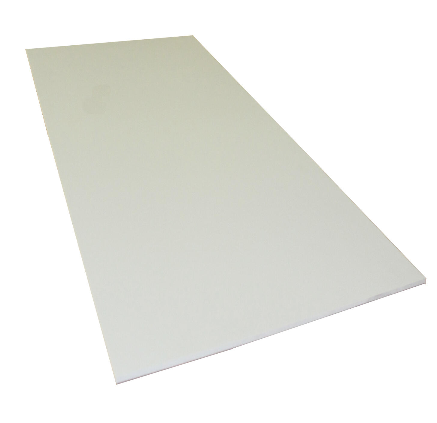 Plaque PVC expansé 10 mm blanc lisse L.100 x 50 cm | Leroy Merlin