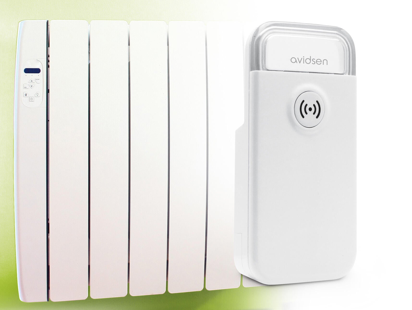 Récepteur fil pilote connecté filaire AVIDSEN Enocean pour radiateur ...