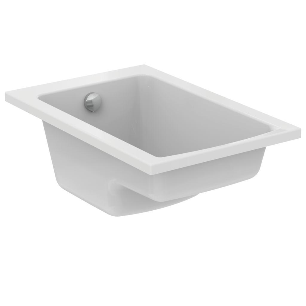 Baignoire rectangulaire L.120x l.70 cm blanc, IDEAL STANDARD Connect ...