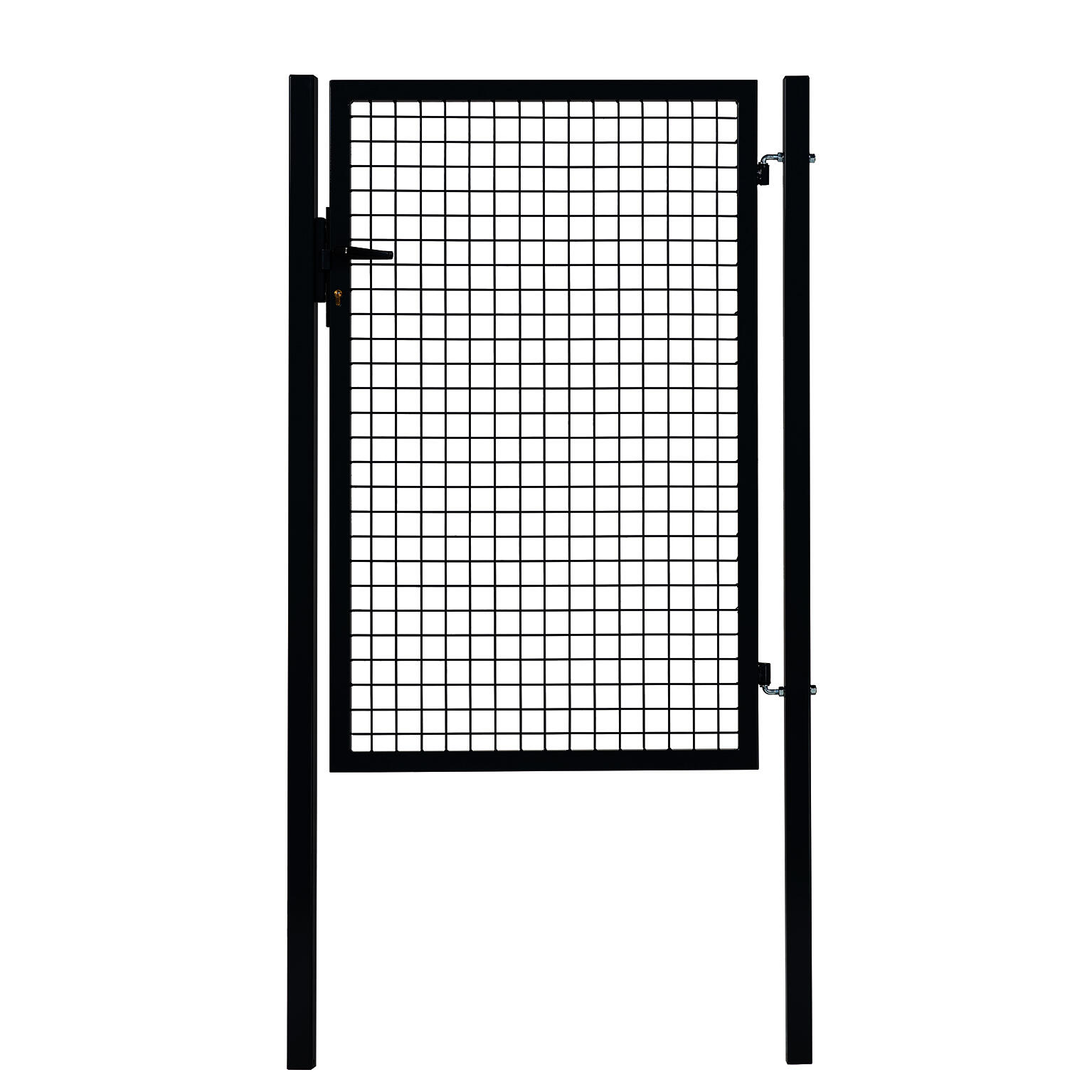 Portillon grillagé Garden+ noir, l.100 x H.150 cm | Leroy Merlin