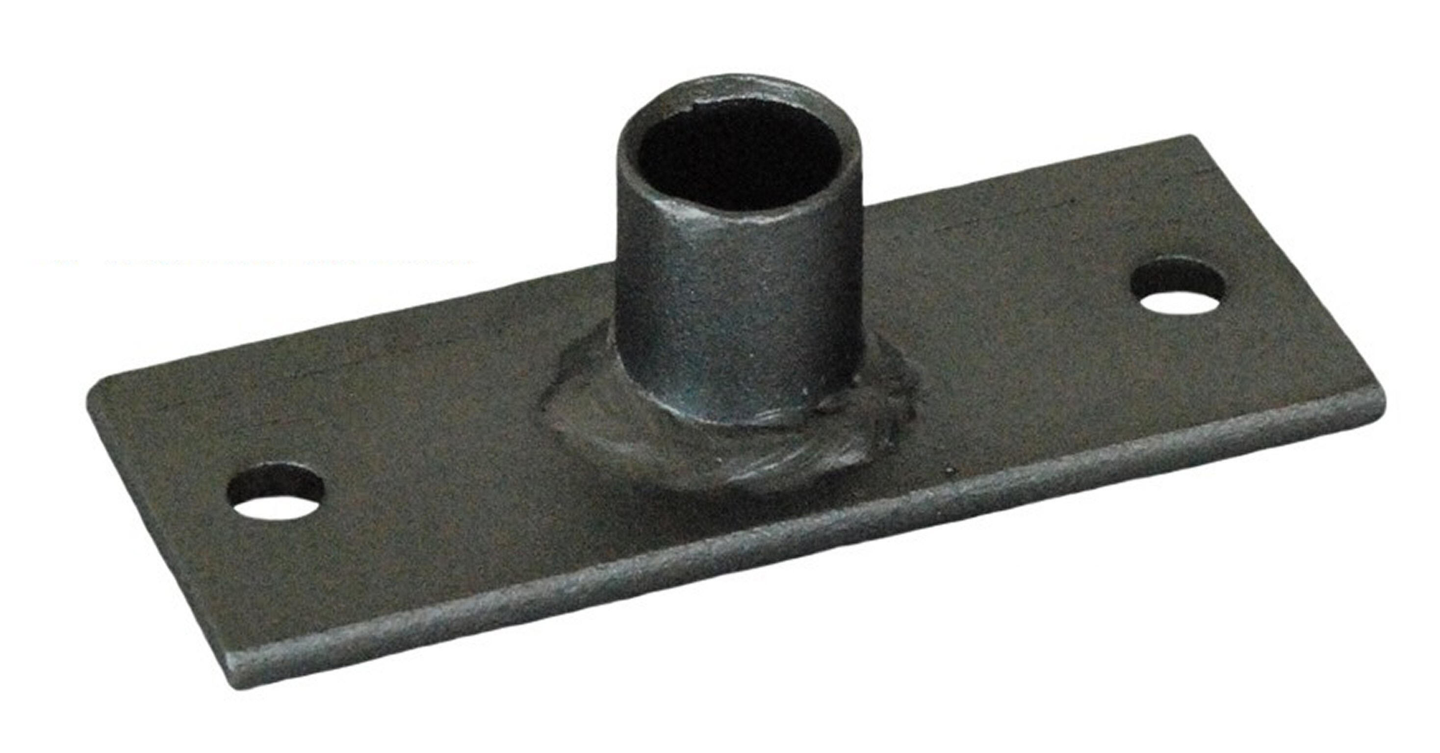 Fixation de tableau à visser pour barre Diam.16mm, fer prépeint, 8 x 8 ...