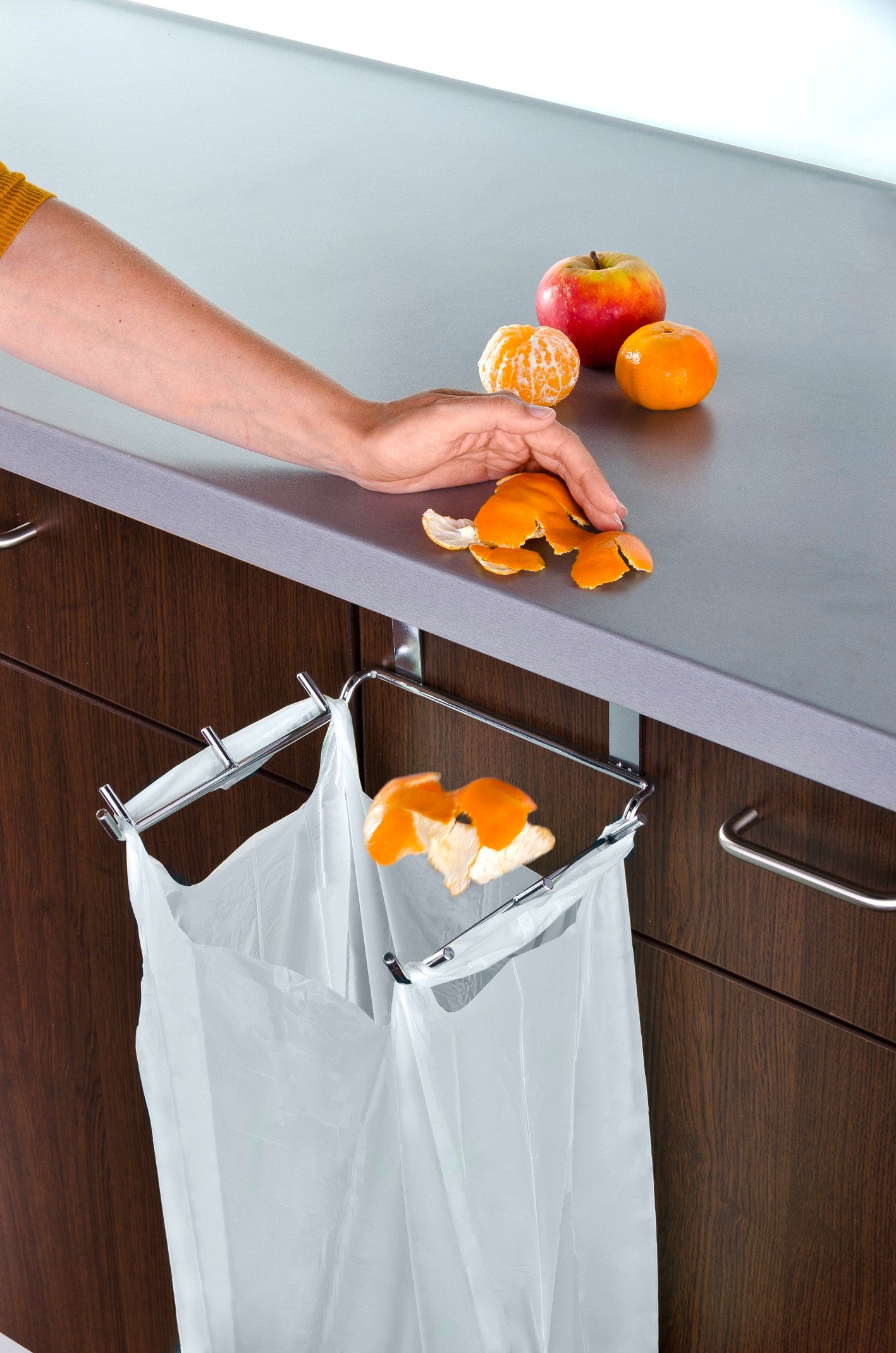 Support sacs-poubelle repositionnable métal | Leroy Merlin