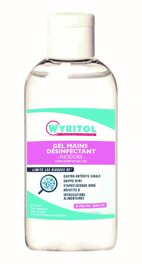 Désinfectant gel hydroalcoolique WYRITOL 80ml | Leroy Merlin