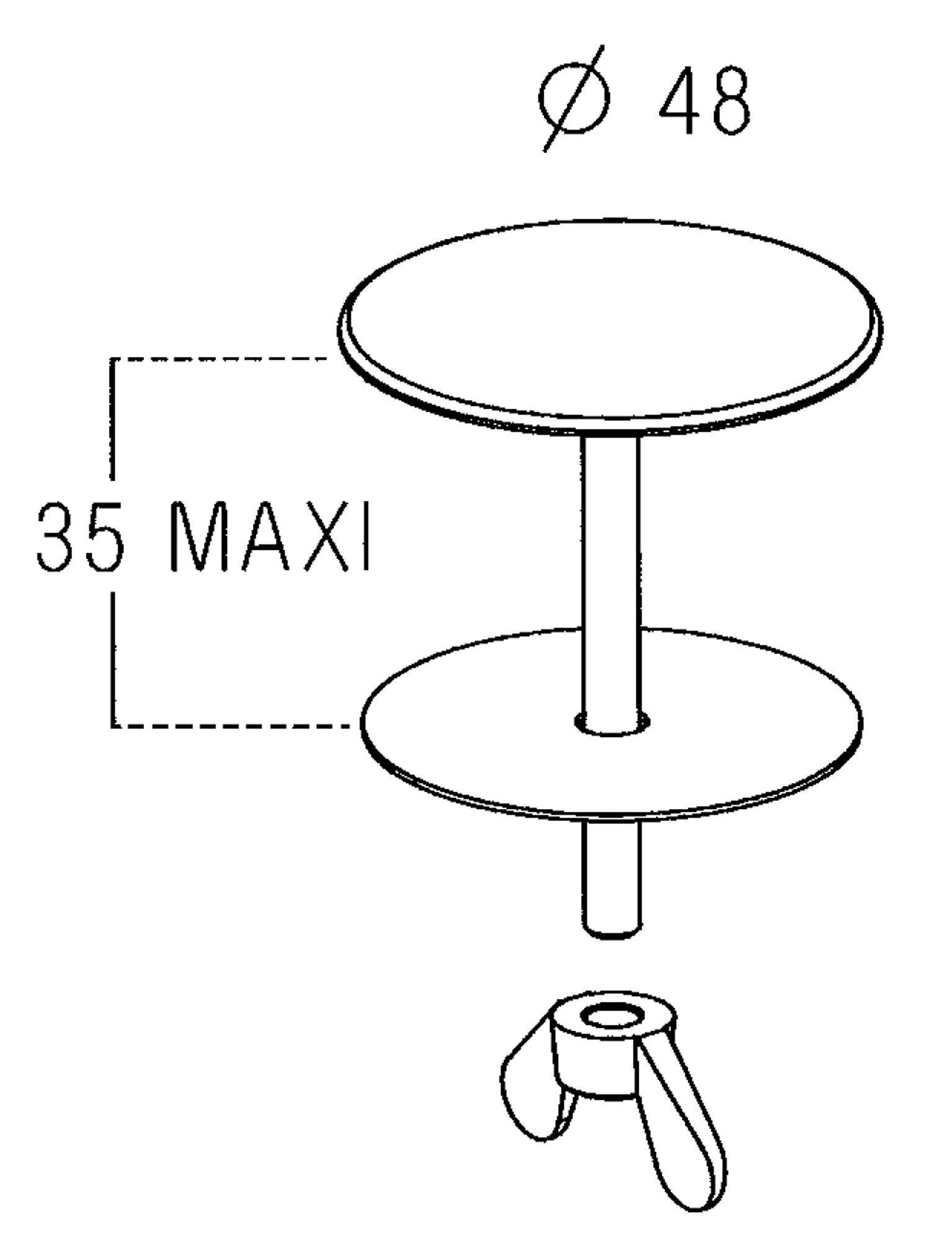 Cache trou, blanc | Leroy Merlin