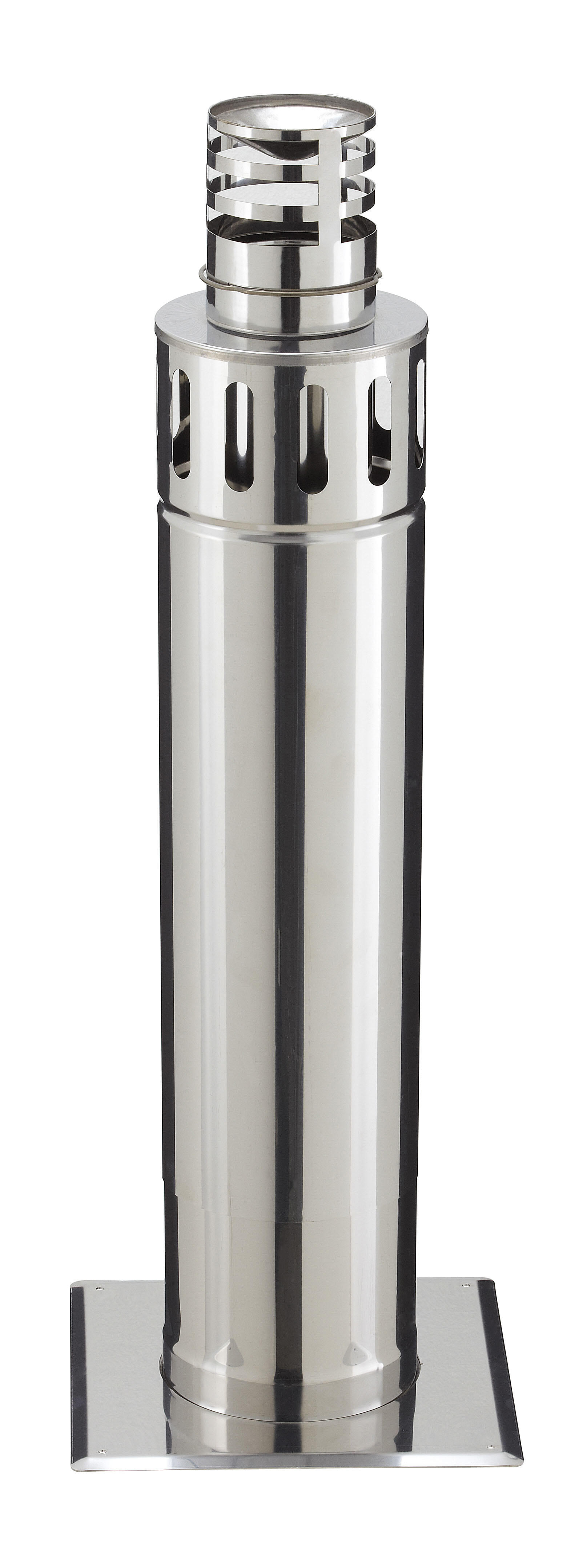 Terminal horizontal réglable Sthr 100/150 pgi POUJOULAT D.100 mm | Leroy Merlin