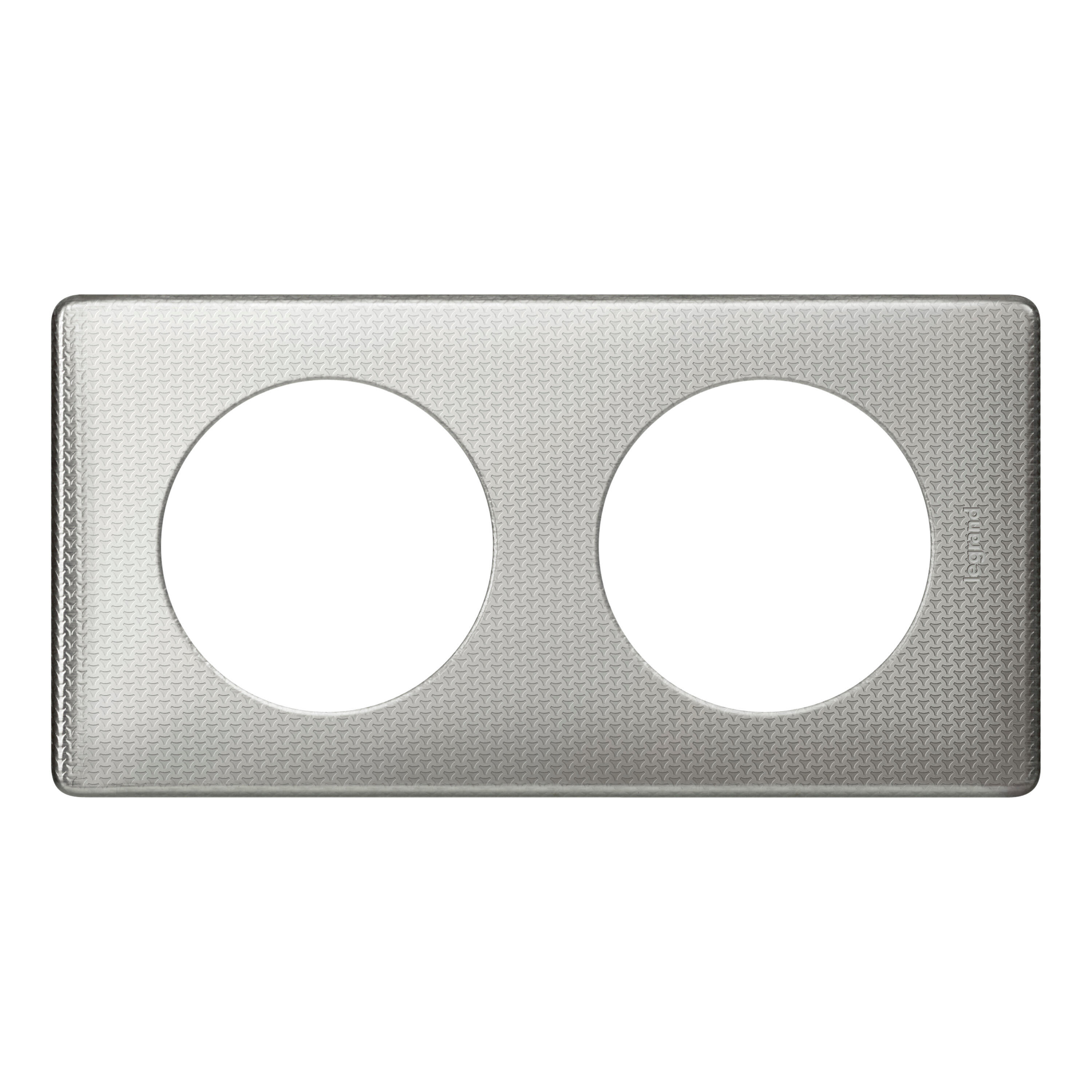 Plaque double Céliane, LEGRAND, alu snake | Leroy Merlin