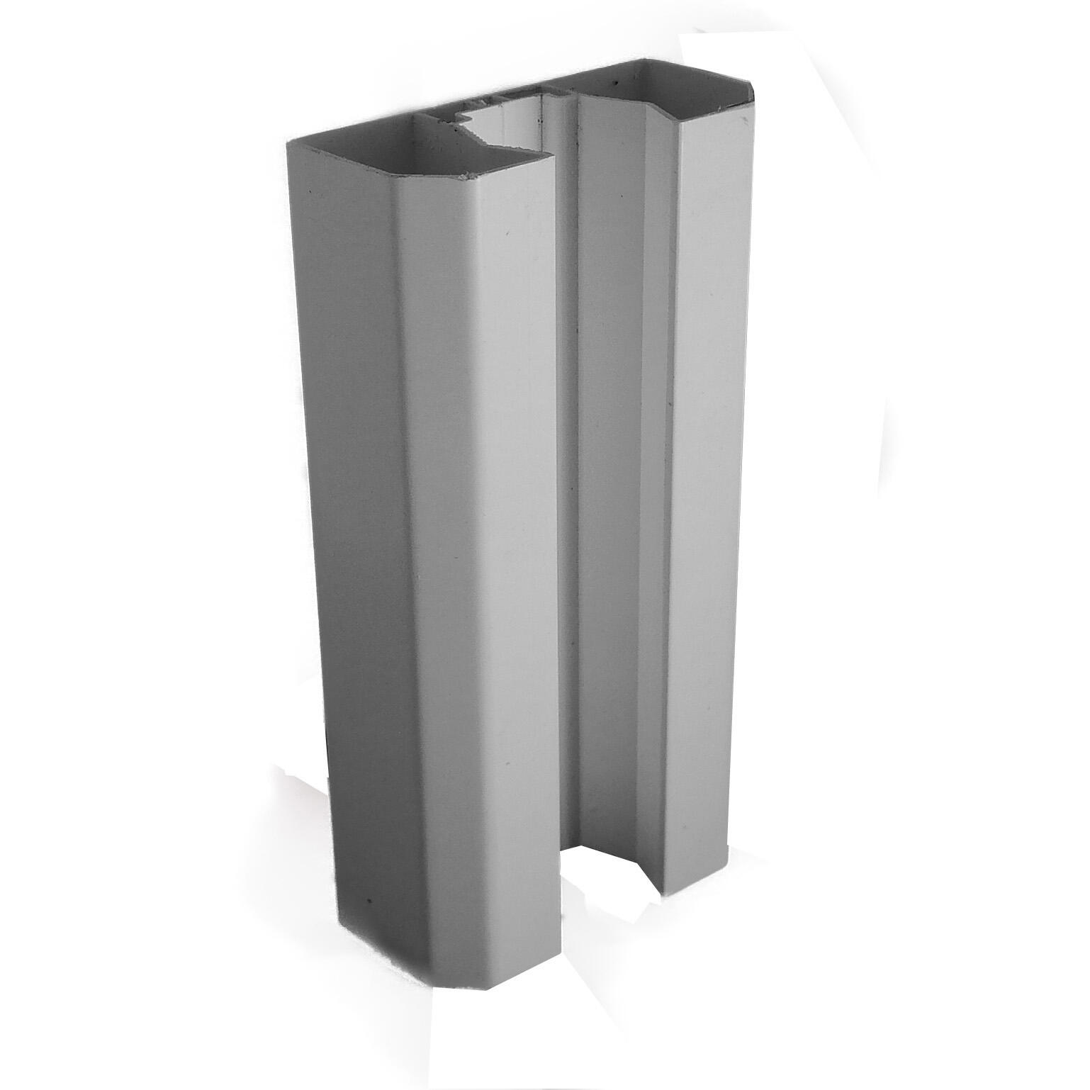 Poste de inicio de muro de PVC blanco CLEA | Leroy Merlin