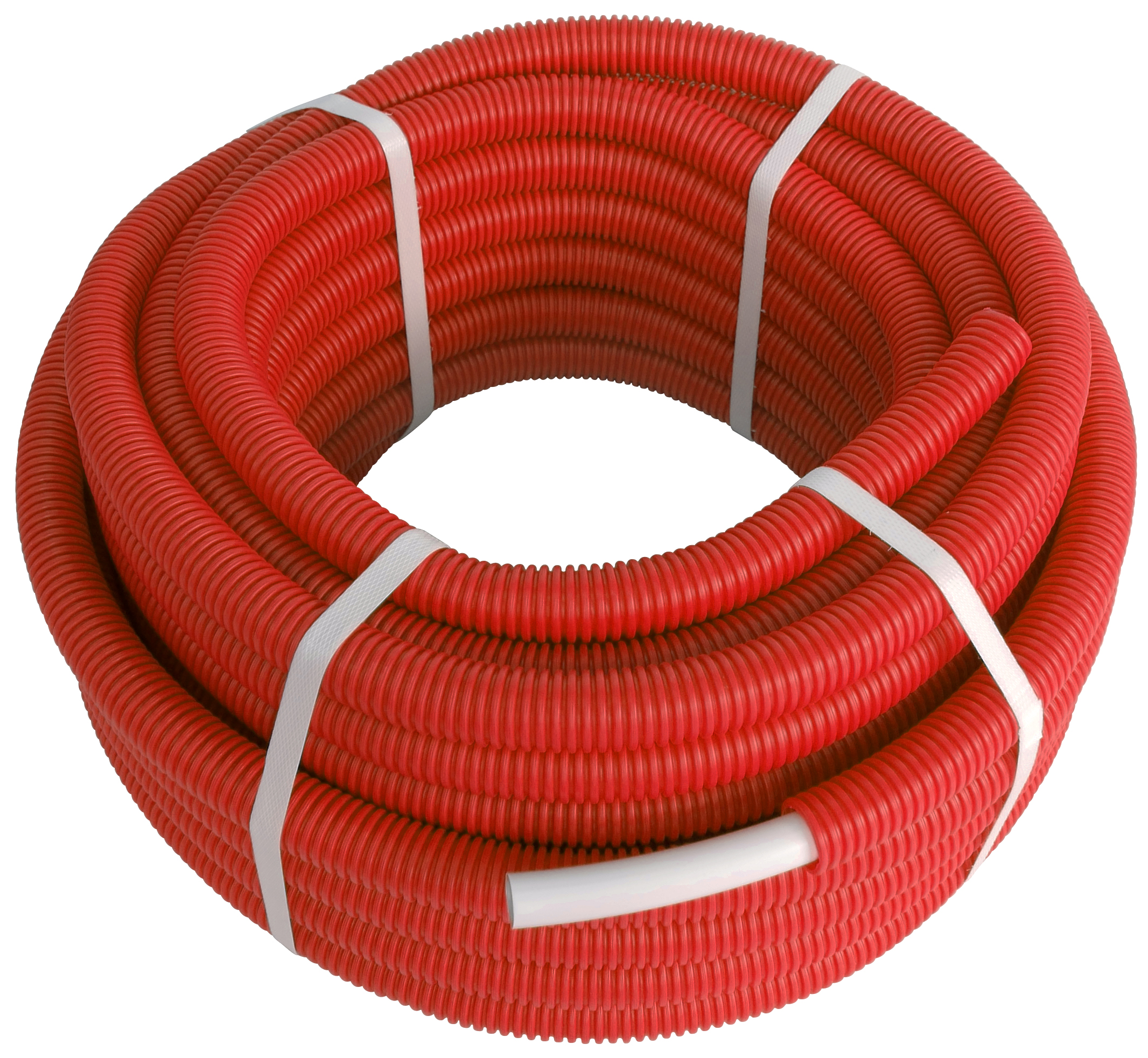 Tube multicouche gainé rouge Ø16, en couronne de 50m | Leroy Merlin