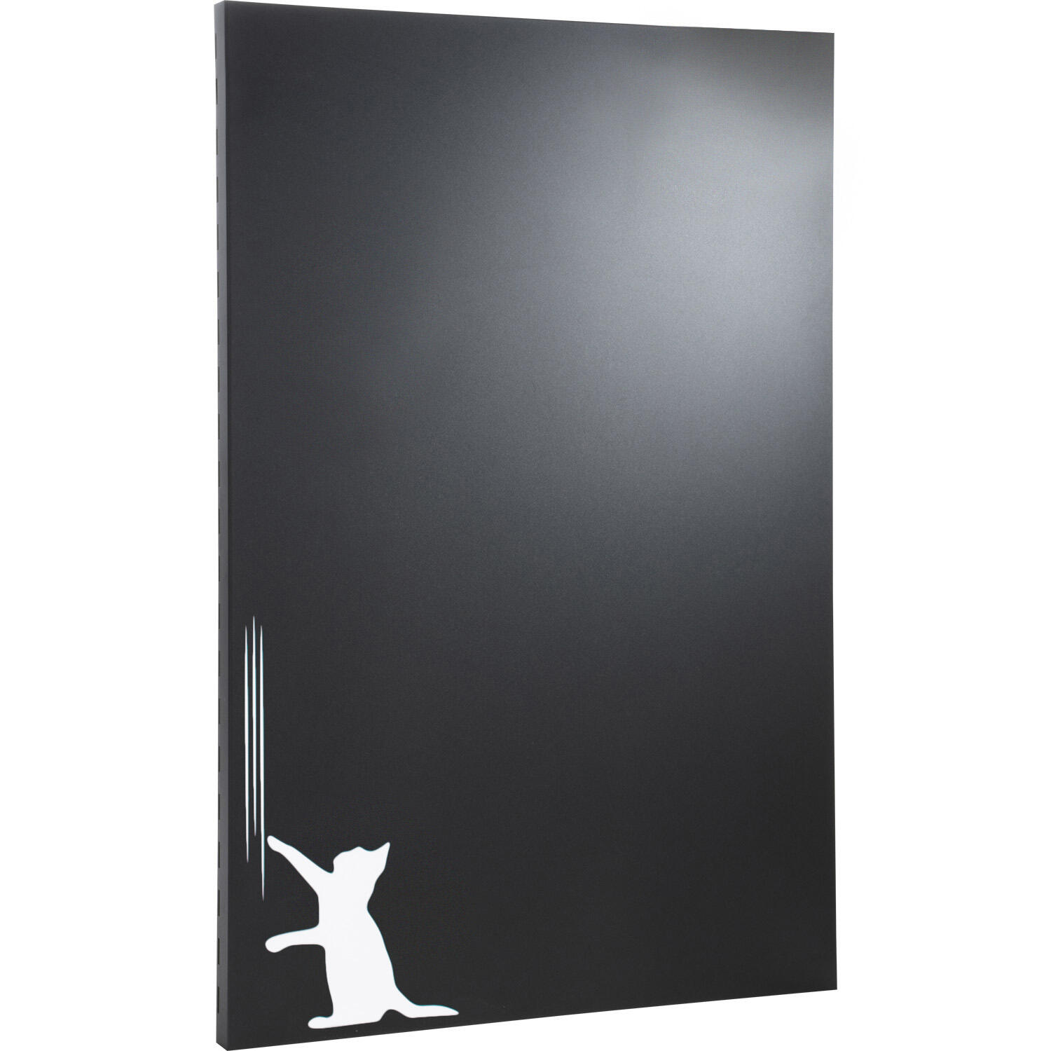 Plaque de protection murale noir sablé DEVAUX Monchat, l.80 cm x H.120 ...