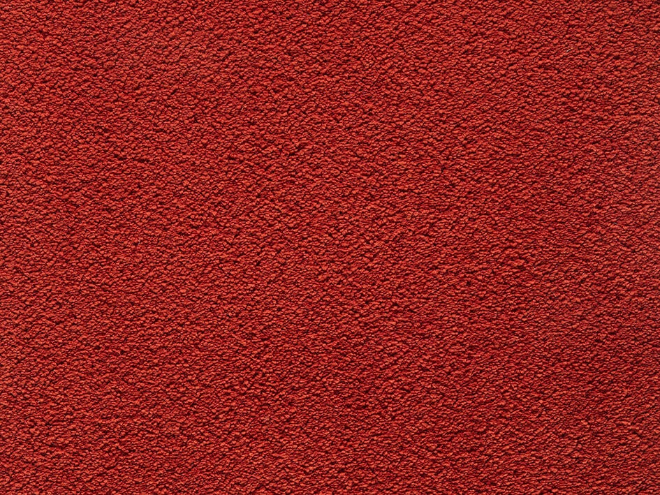 Moquette velours épais uni rouge, Natural embrace 65, rouleau l.4 m ...