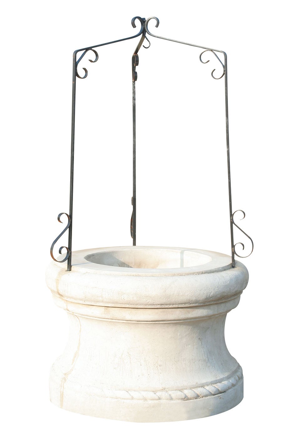 Puits Mediterraneen en pierre reconstituée, Diam 100 | Leroy Merlin