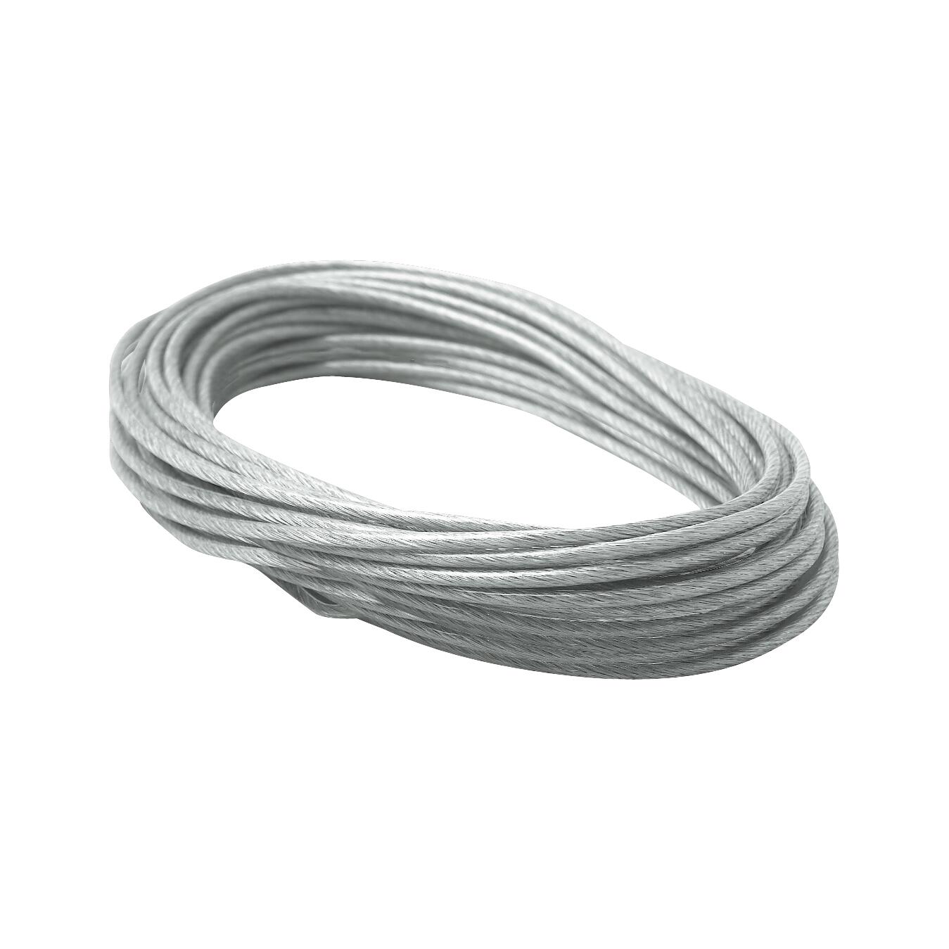 Câble de tension isolé pour câble, métal gris 12 m, PAULMANN | Leroy Merlin