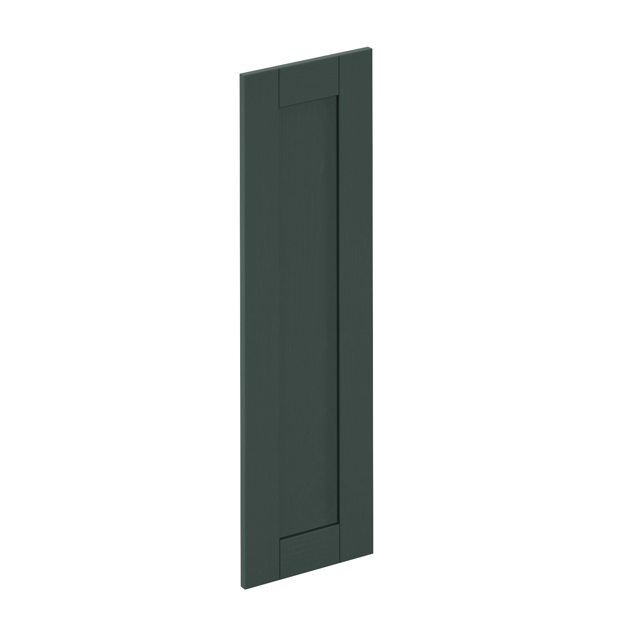 Lot de 2 portes de cuisine Chicago vert pétrole mat H.102.1 x l.29.7 cm ...