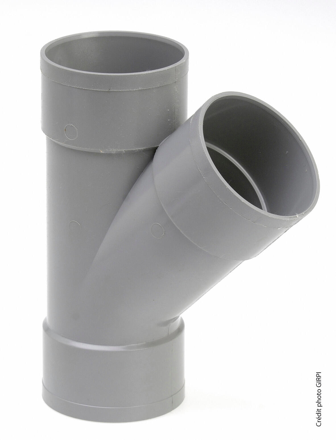 Culotte PVC femelle / femelle 45° Diam.110 mm GIRPI | Leroy Merlin