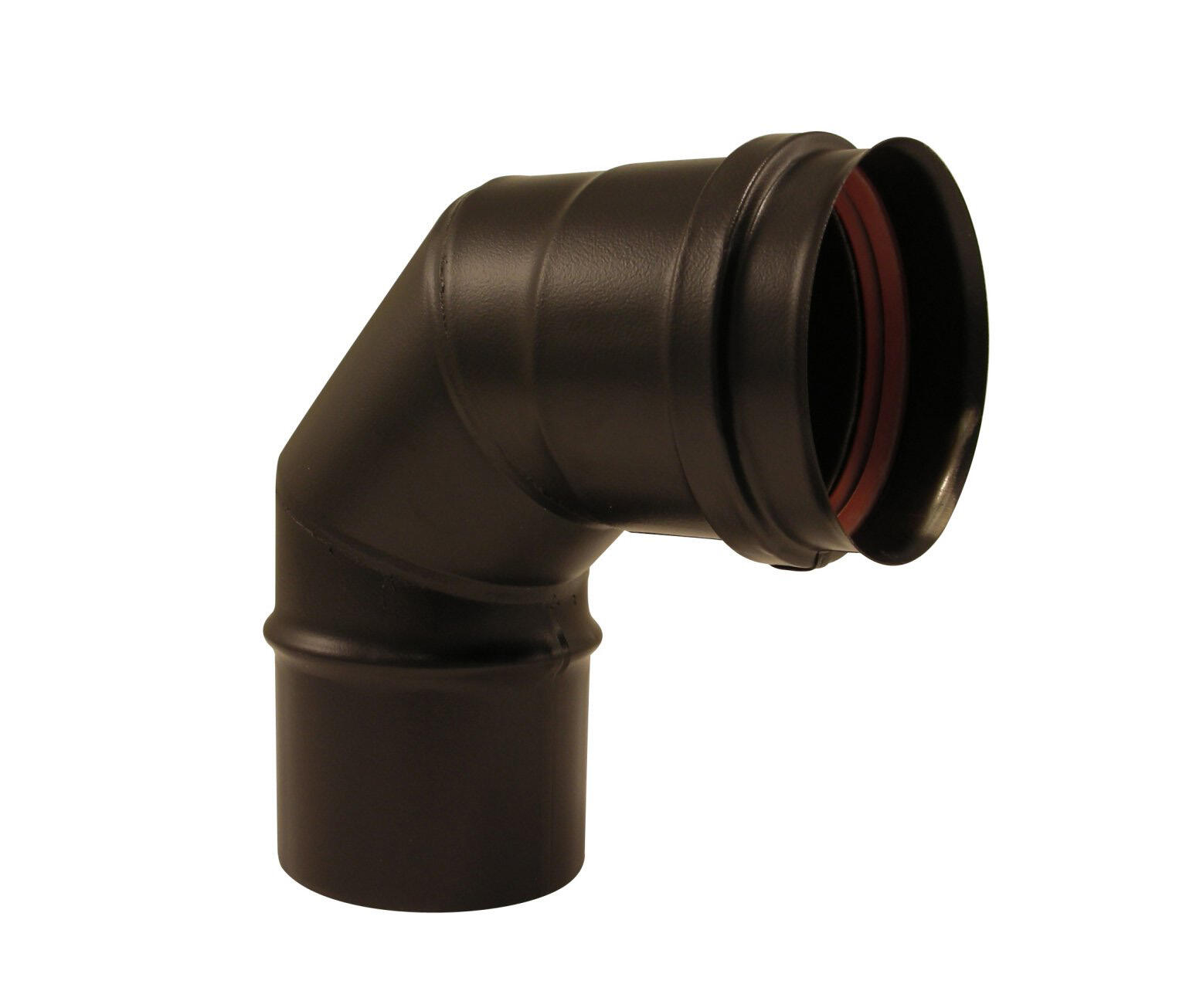 Coude pour conduit double paroi Apollo pellets JONCOUX | Leroy Merlin