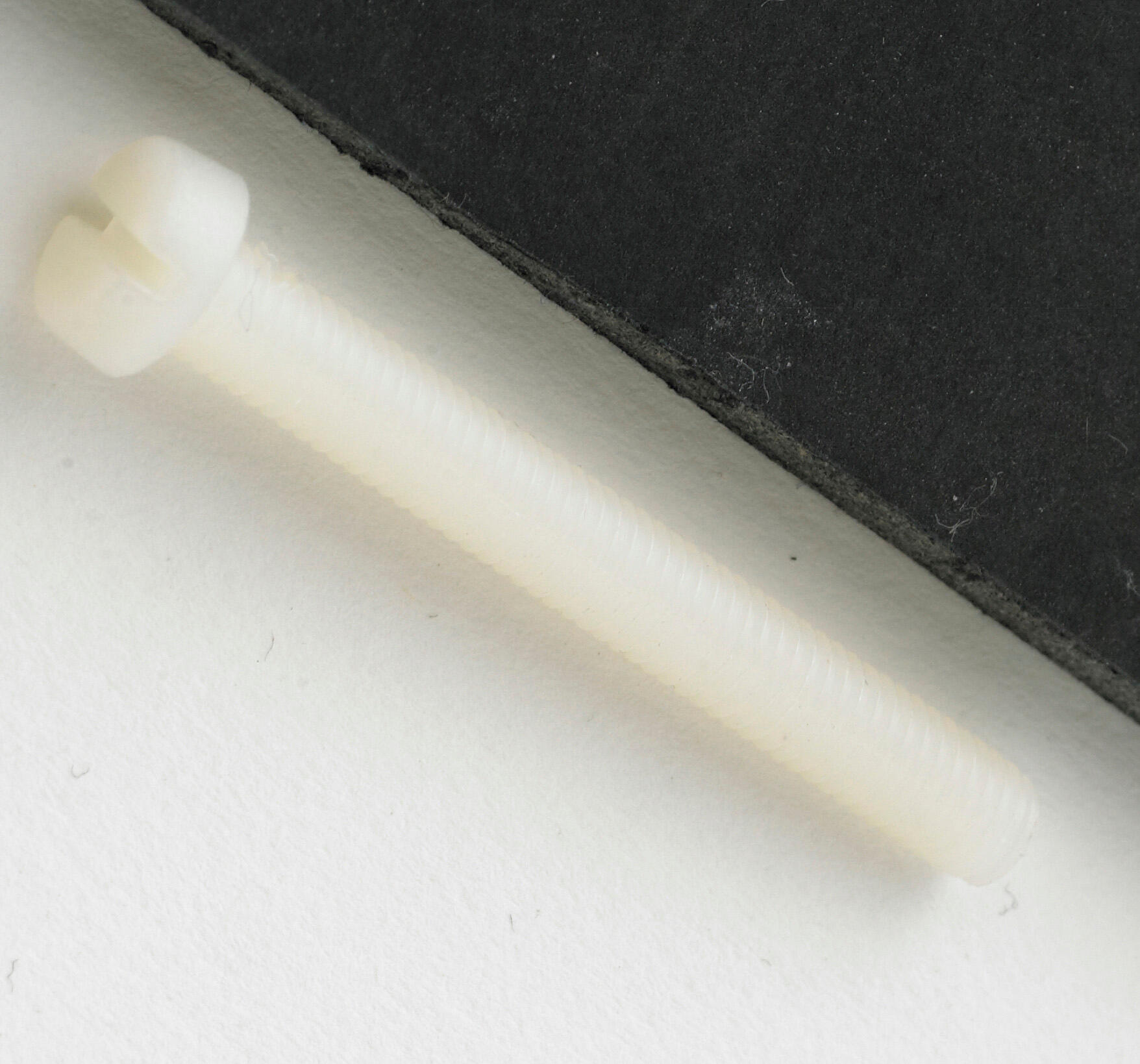 Lot de 6 boulons et écrous tête fraisée nylon zingué, L.40 x Diam.5 mm ...