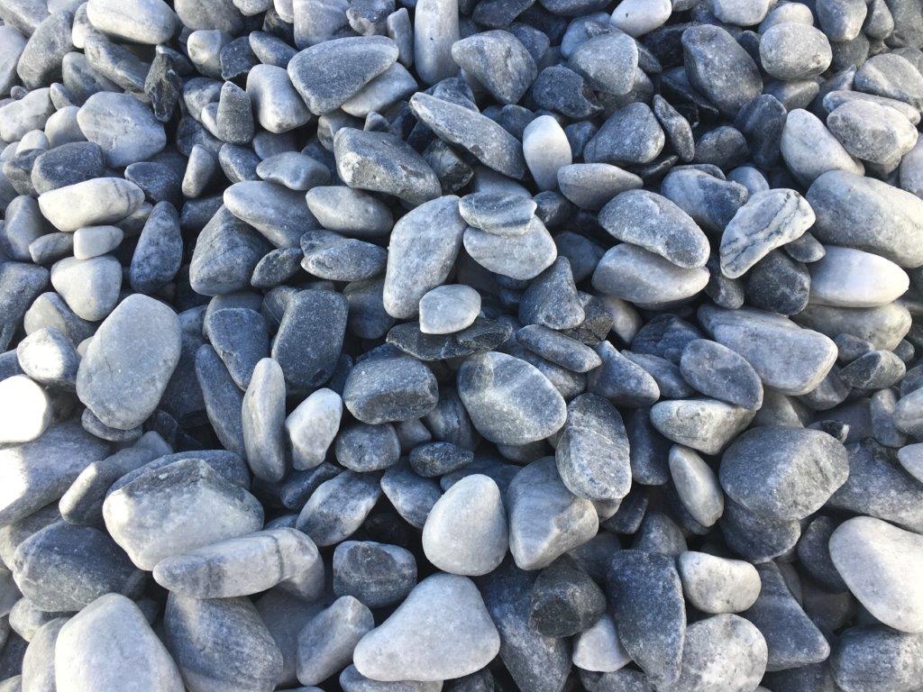 Galets pierre naturelle Aventure gris 12/24mm, 20kg | Leroy Merlin