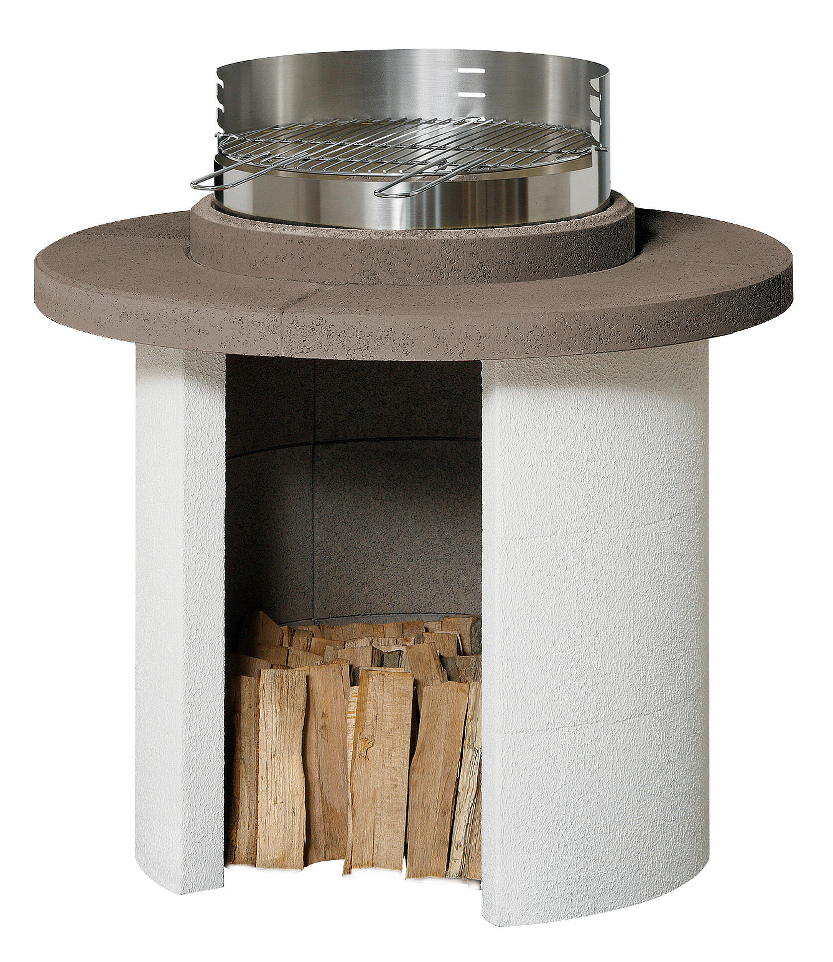 Barbecue en béton Mercurio, l.102 x H.103 cm | Leroy Merlin