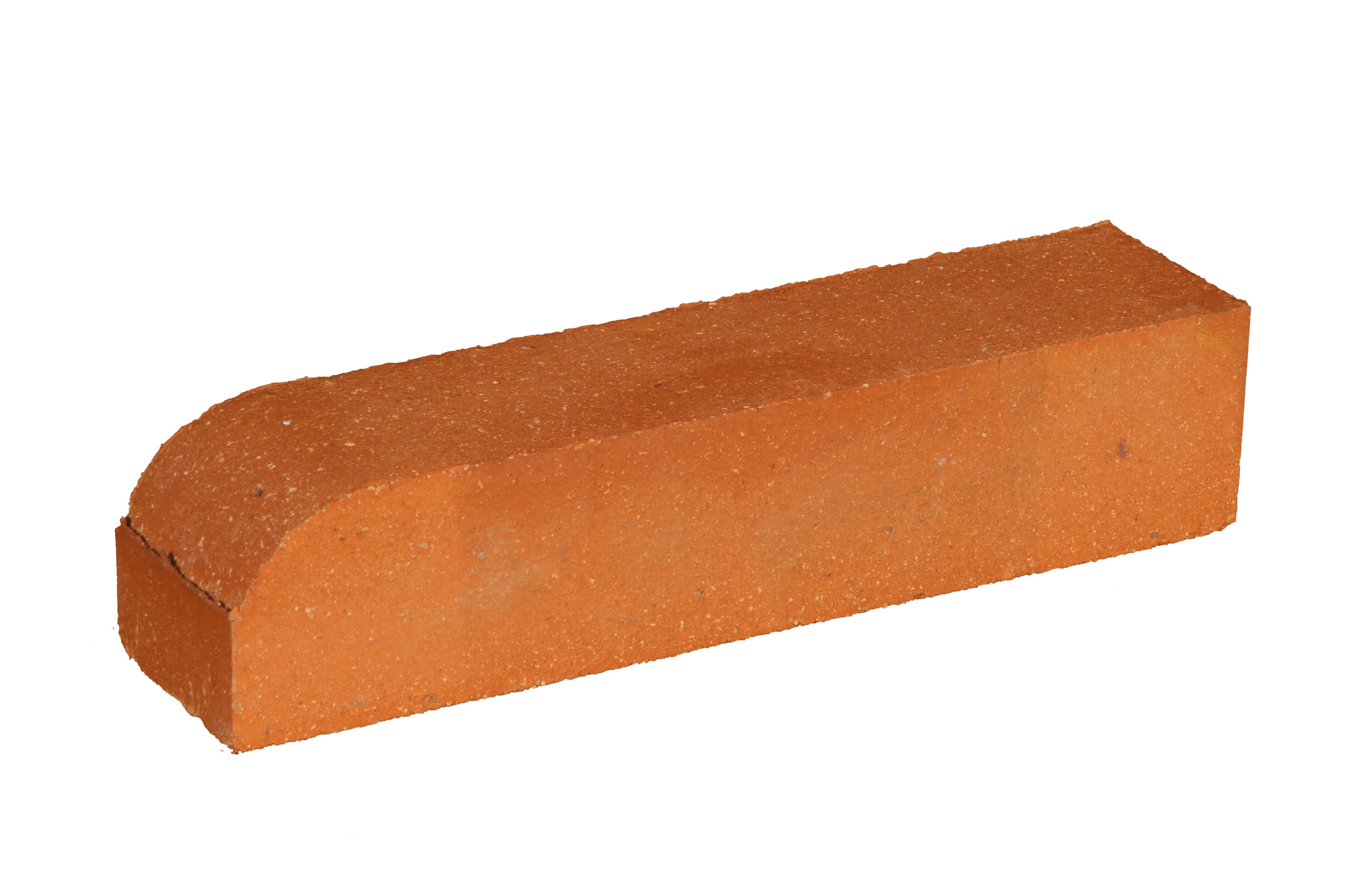 Brique réfractaire arrondie terre cuite P.22 x H.5 x Ep.5 cm | Leroy Merlin