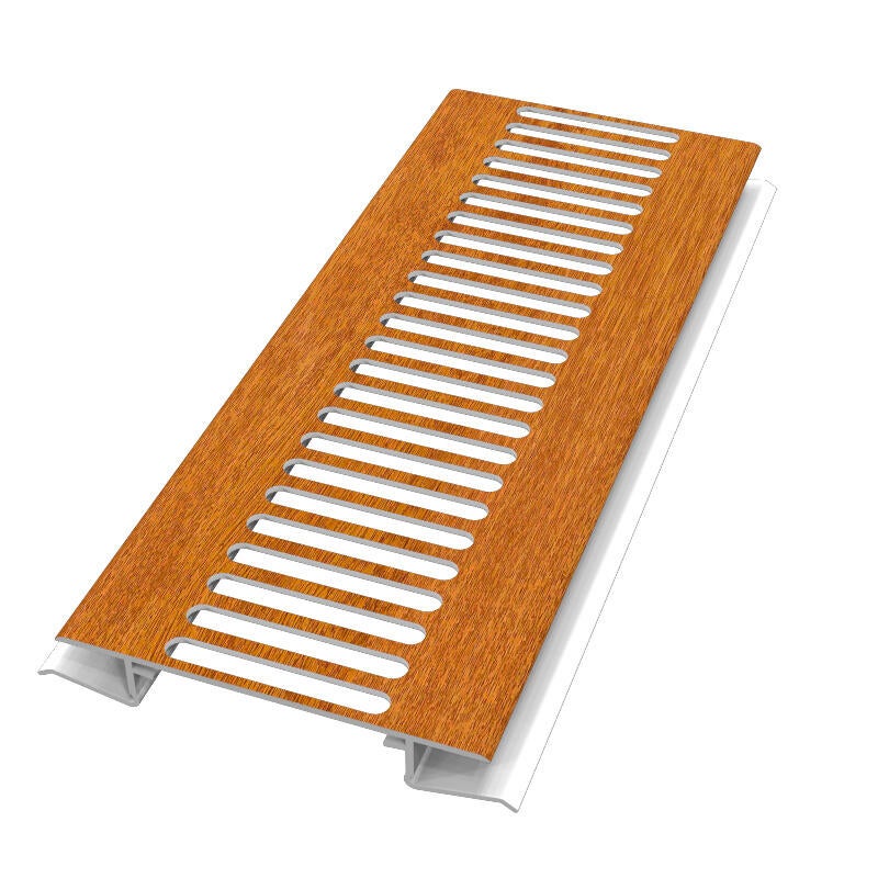 Grille de ventilation pvc FREEFOAM chêne 3 m | Leroy Merlin