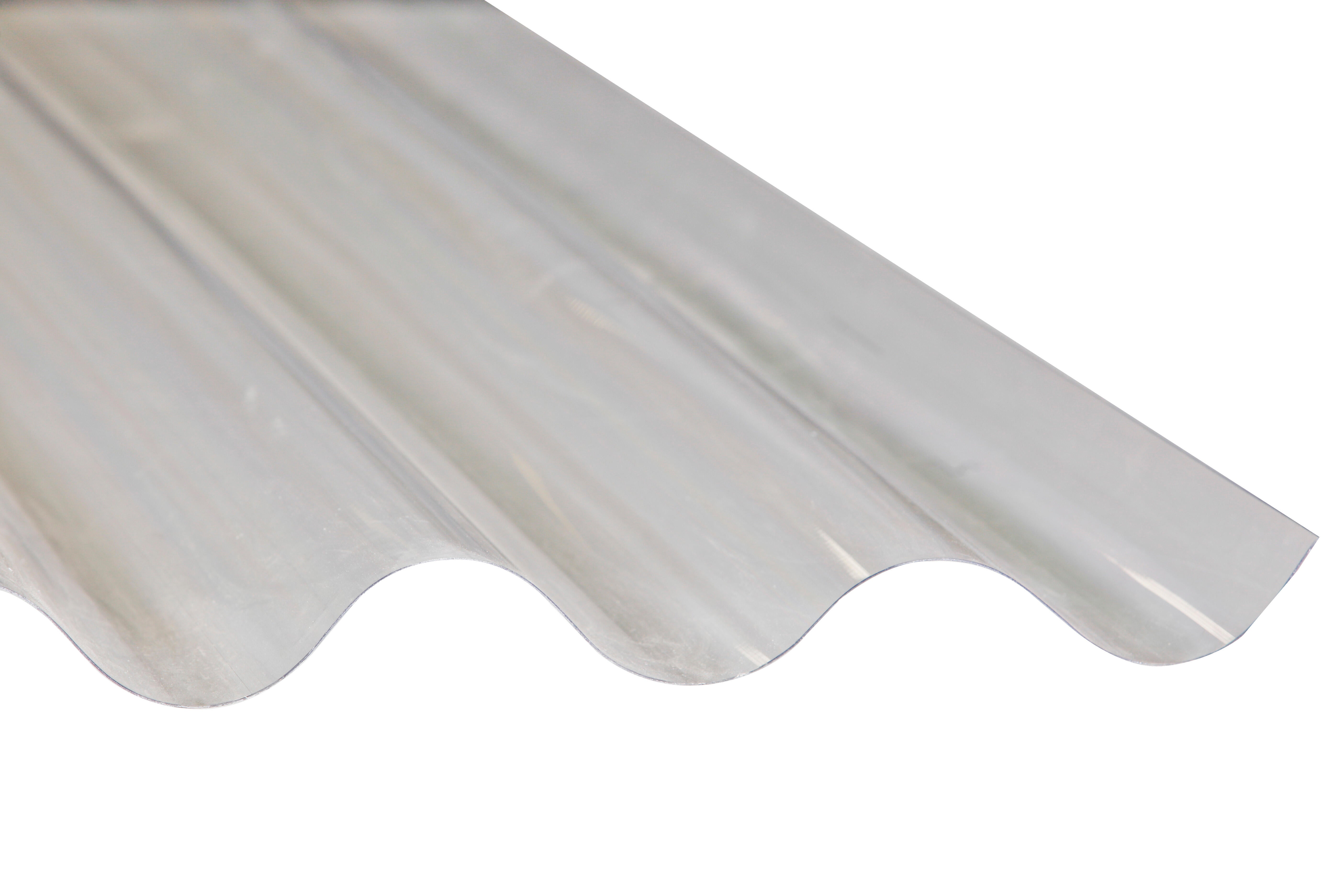 Plaque de couverture, ondulé , transparent, l.92 x L.250 cm, H.70 mm ...