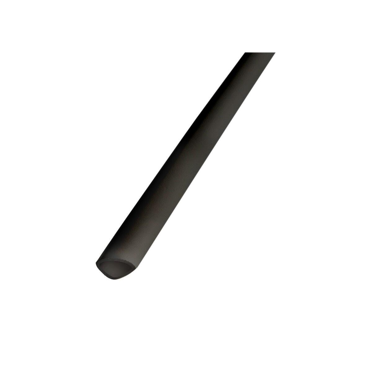 Quart-de-rond PVC noir, 14 x 14 mm, L.2.6 m | Leroy Merlin