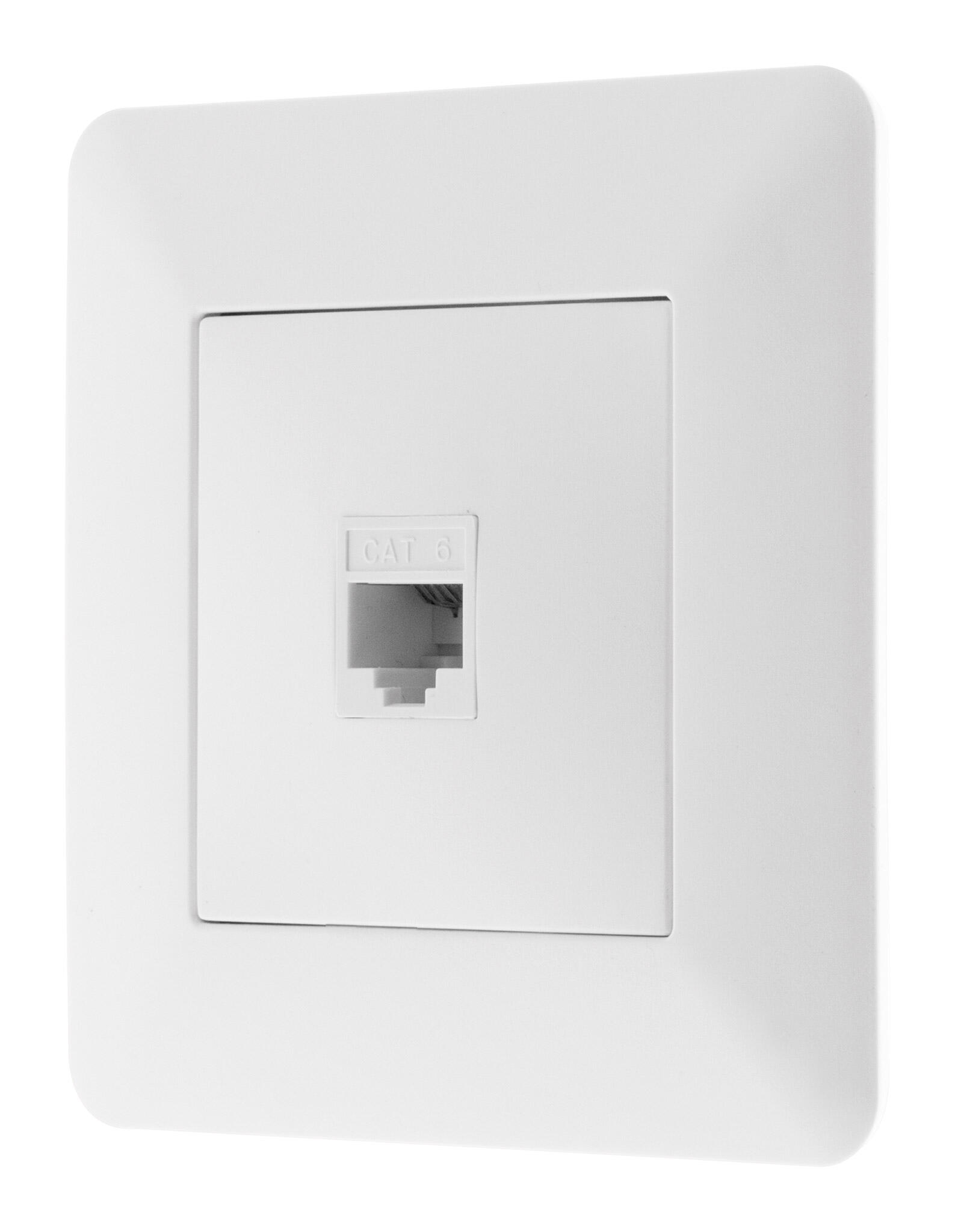 Prise rj45 complet ARTEZO, blanc | Leroy Merlin