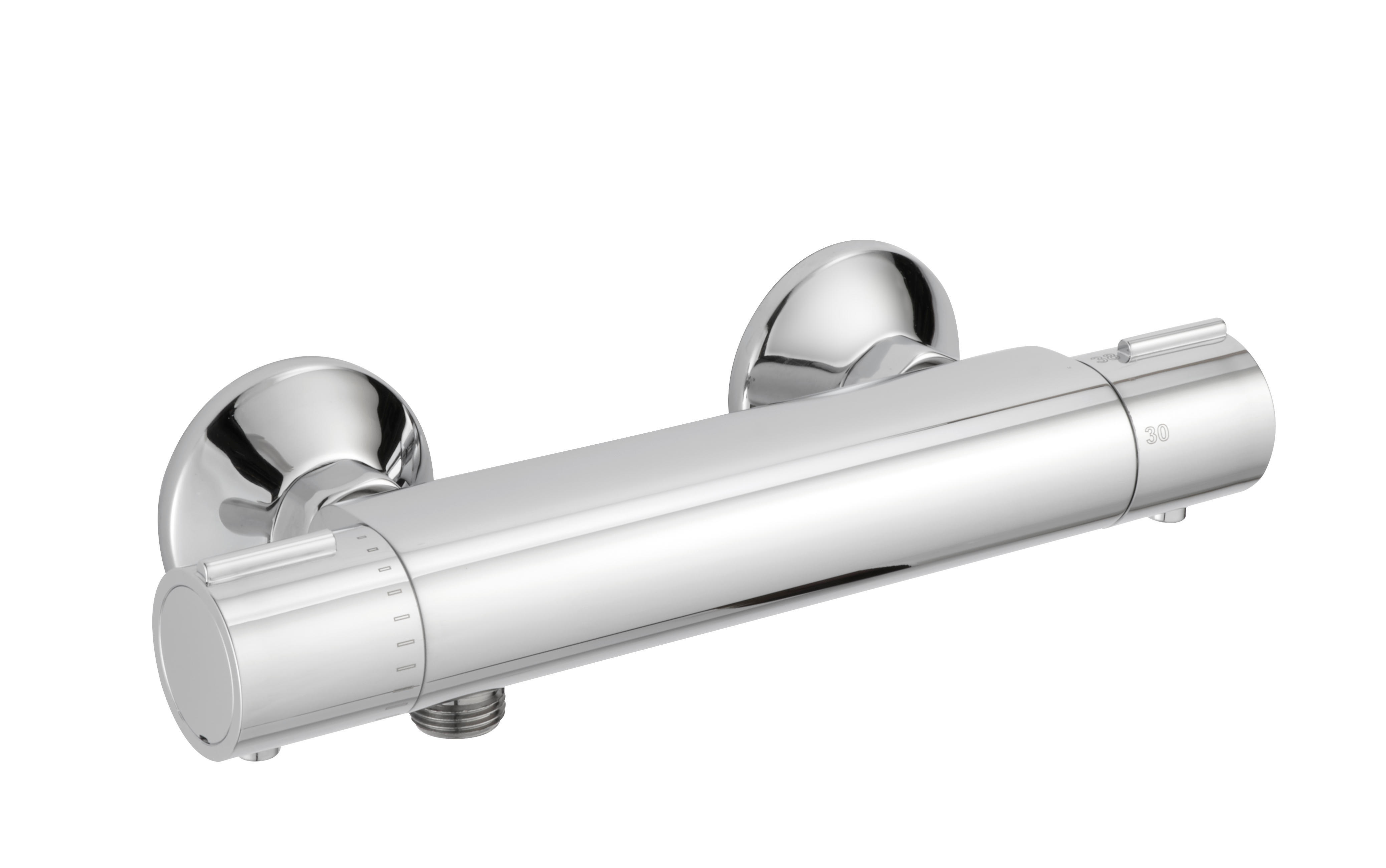 Mitigeur Thermostatique Douche Chromé Sensea Bora Chrome Leroy Merlin