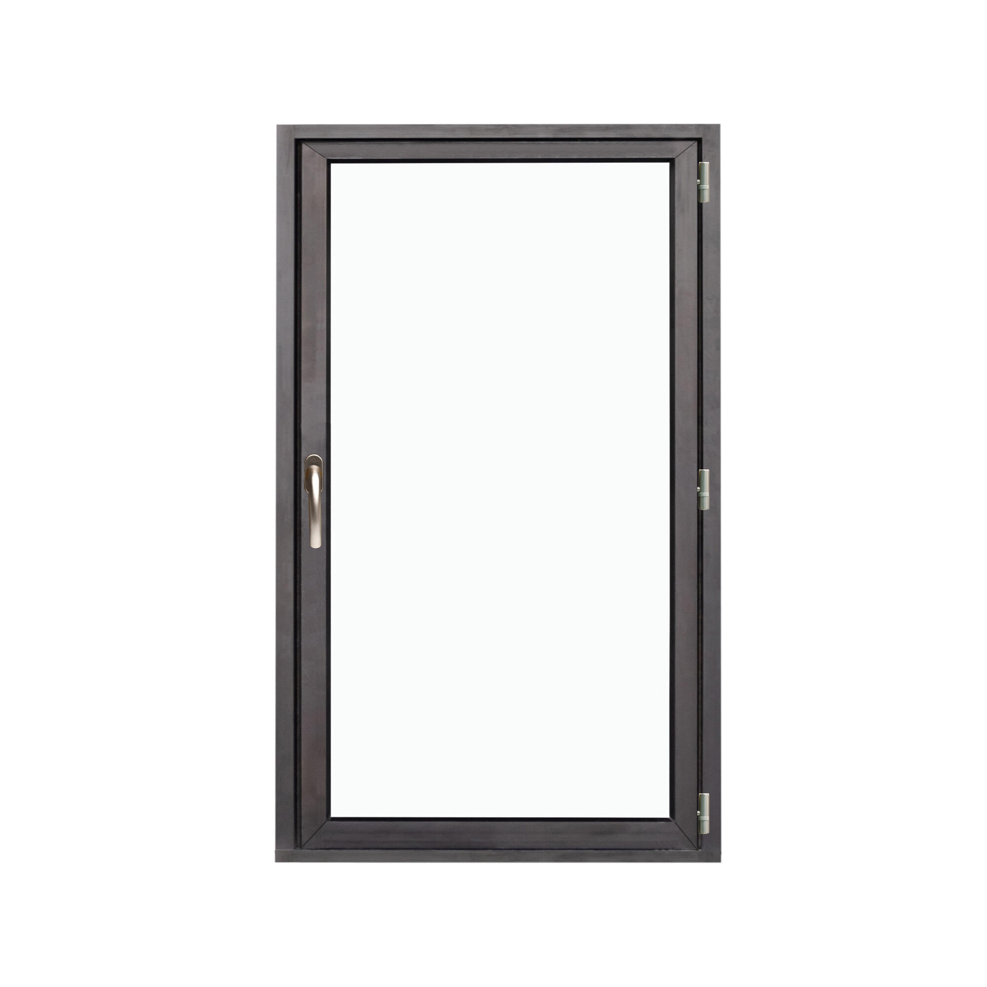 Fenêtre alu Essentiel H.75xl.40cm 1 vantail tirant droit gris ...