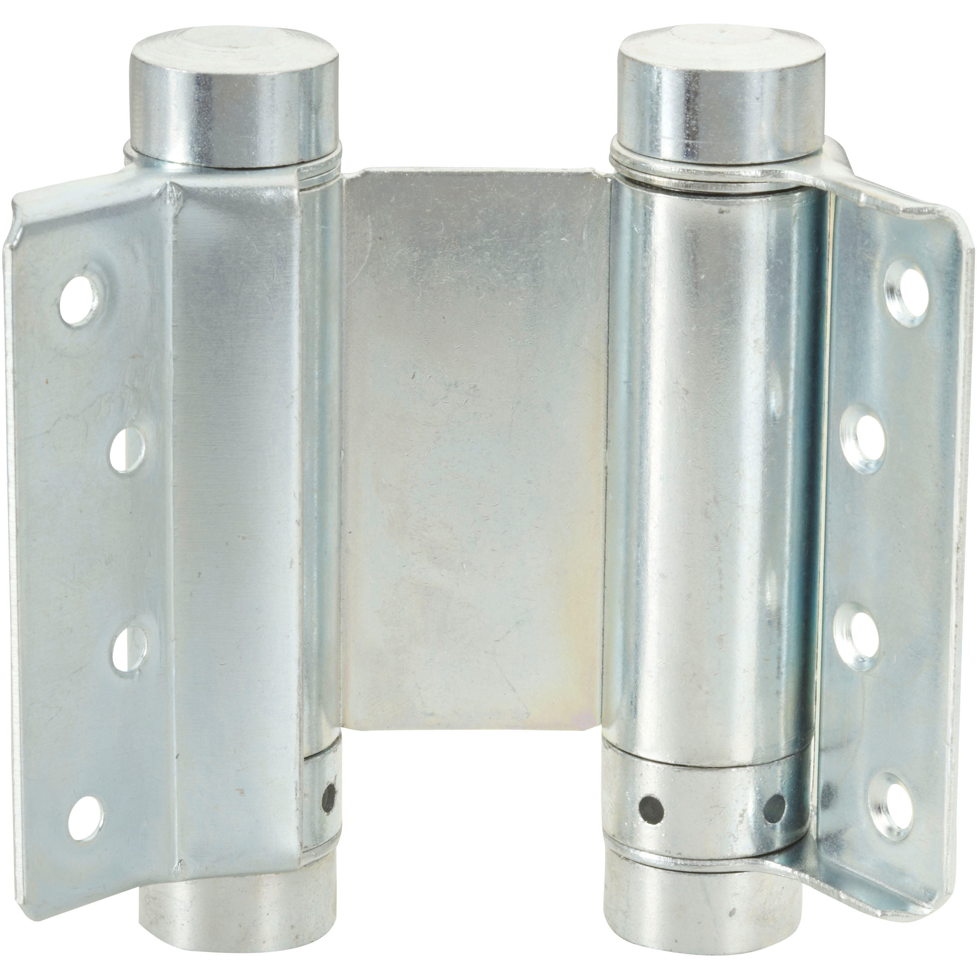 Paumelle acier pour portes va-et-vient HETTICH, acier nickelé, L.95 x l ...