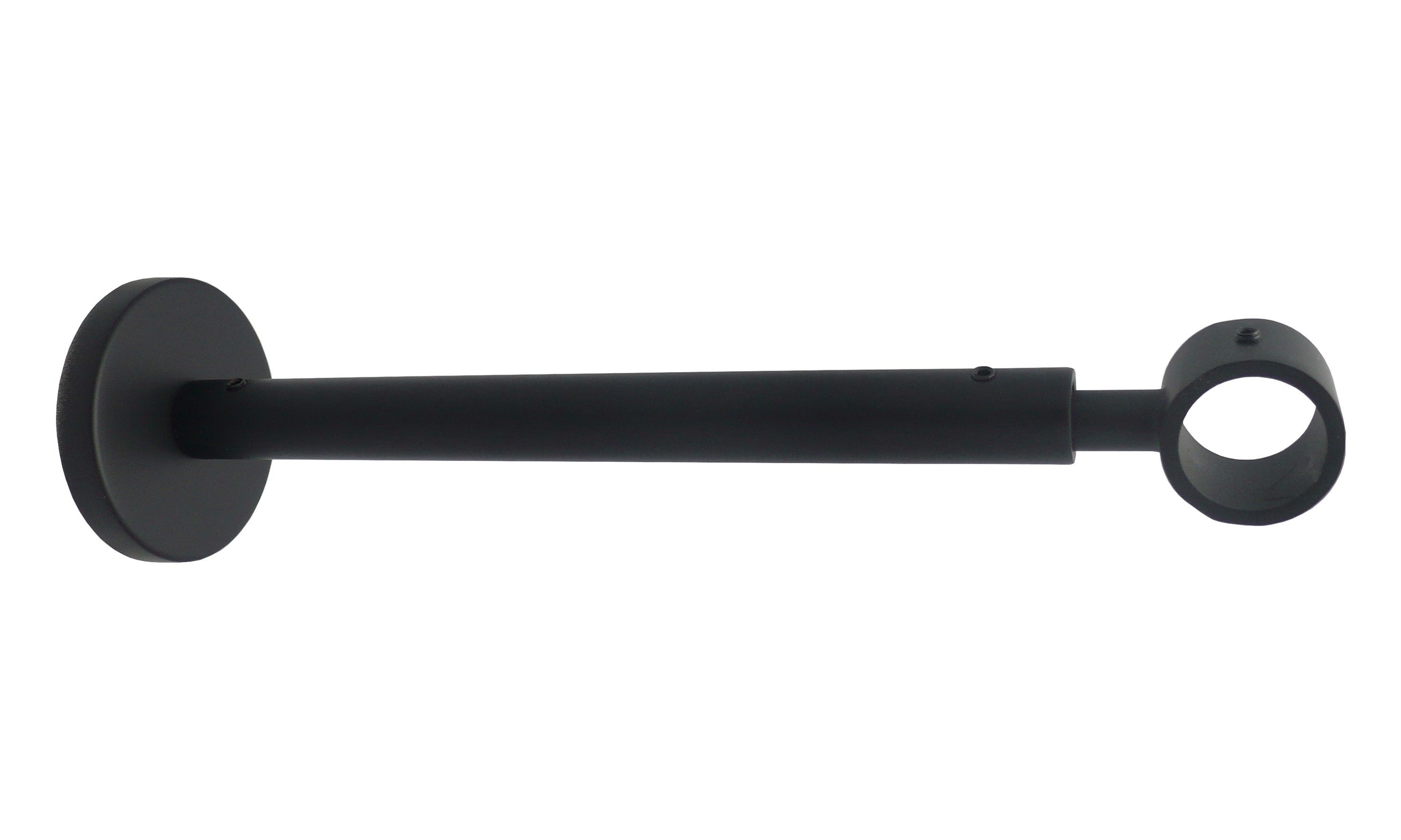 Support extensible tringle à rideau Design, 20 mm noir mat INSPIRE | Leroy Merlin
