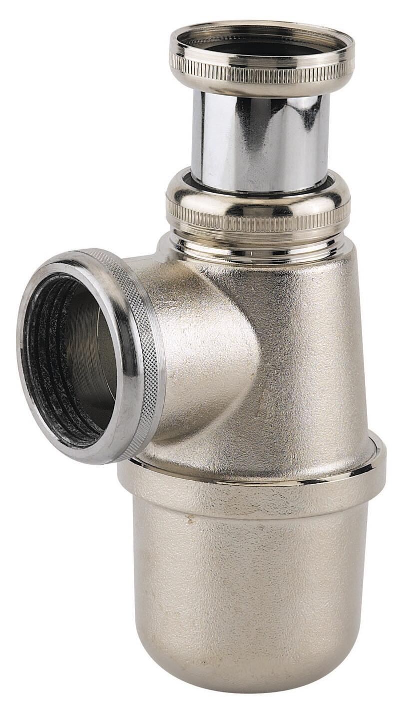 Siphon pour lavabo Diam.1" 1/2 (40mm), VALENTIN | Leroy Merlin