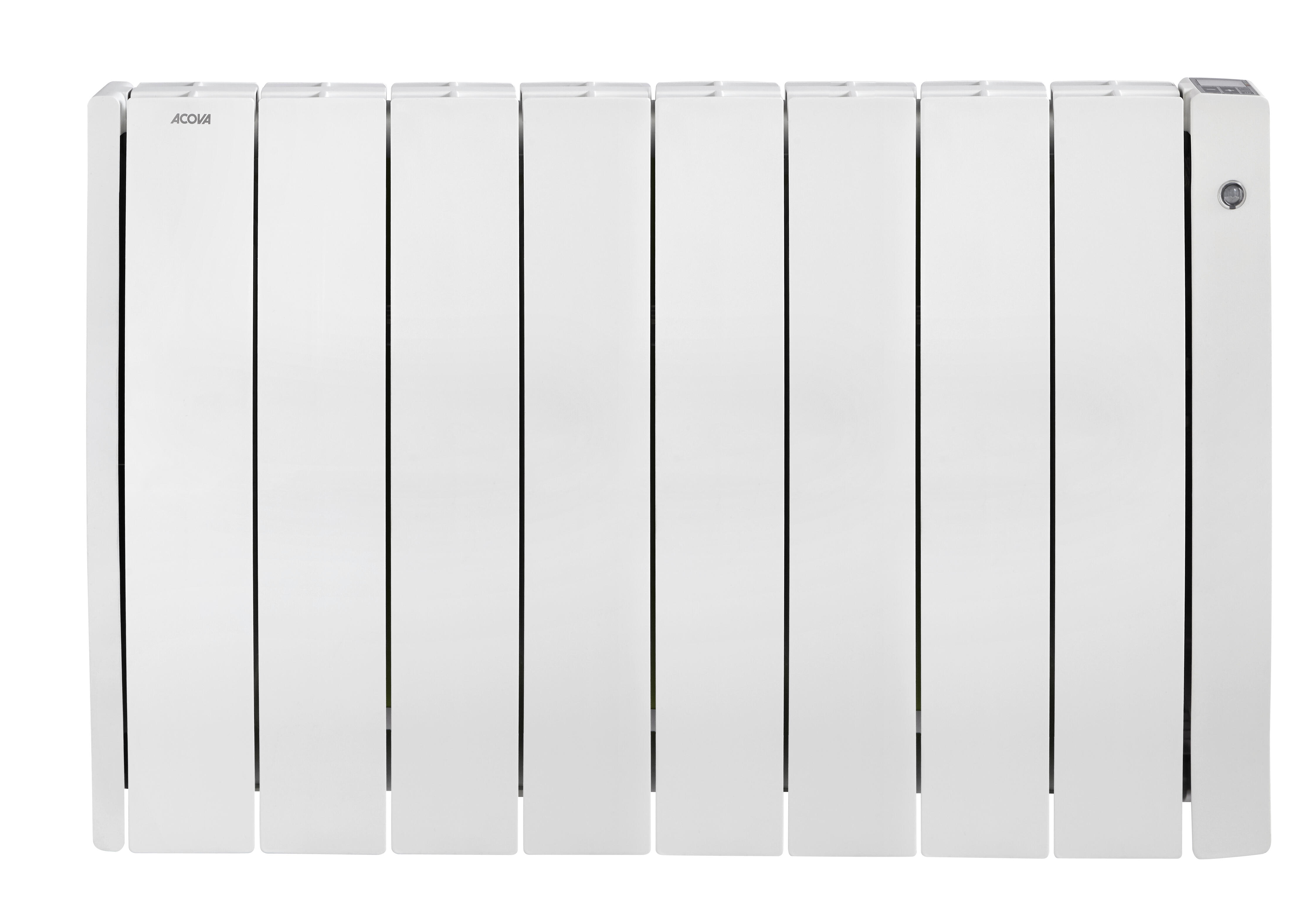 Radiateur électrique à inertie sèche 2000 W ACOVA Taffetas 2 connecté ...