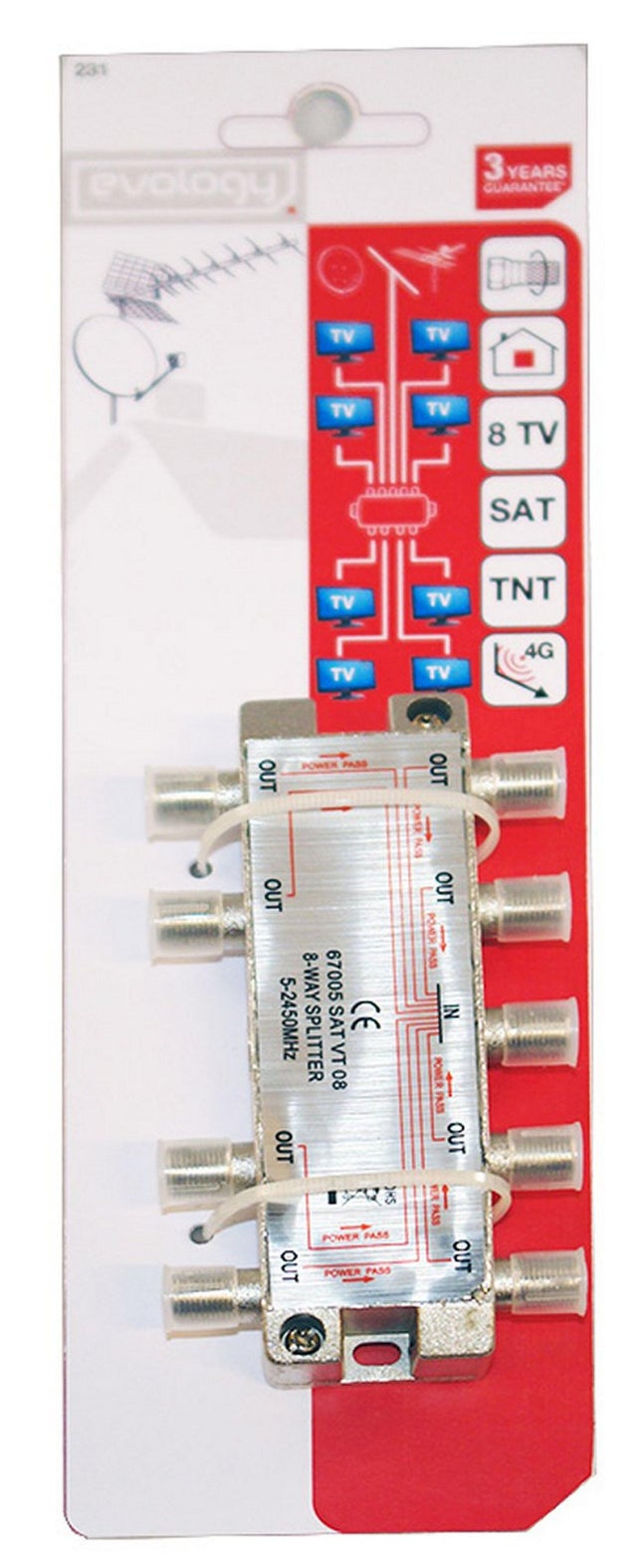 Repartiteur tv au meilleur prix | Leroy Merlin