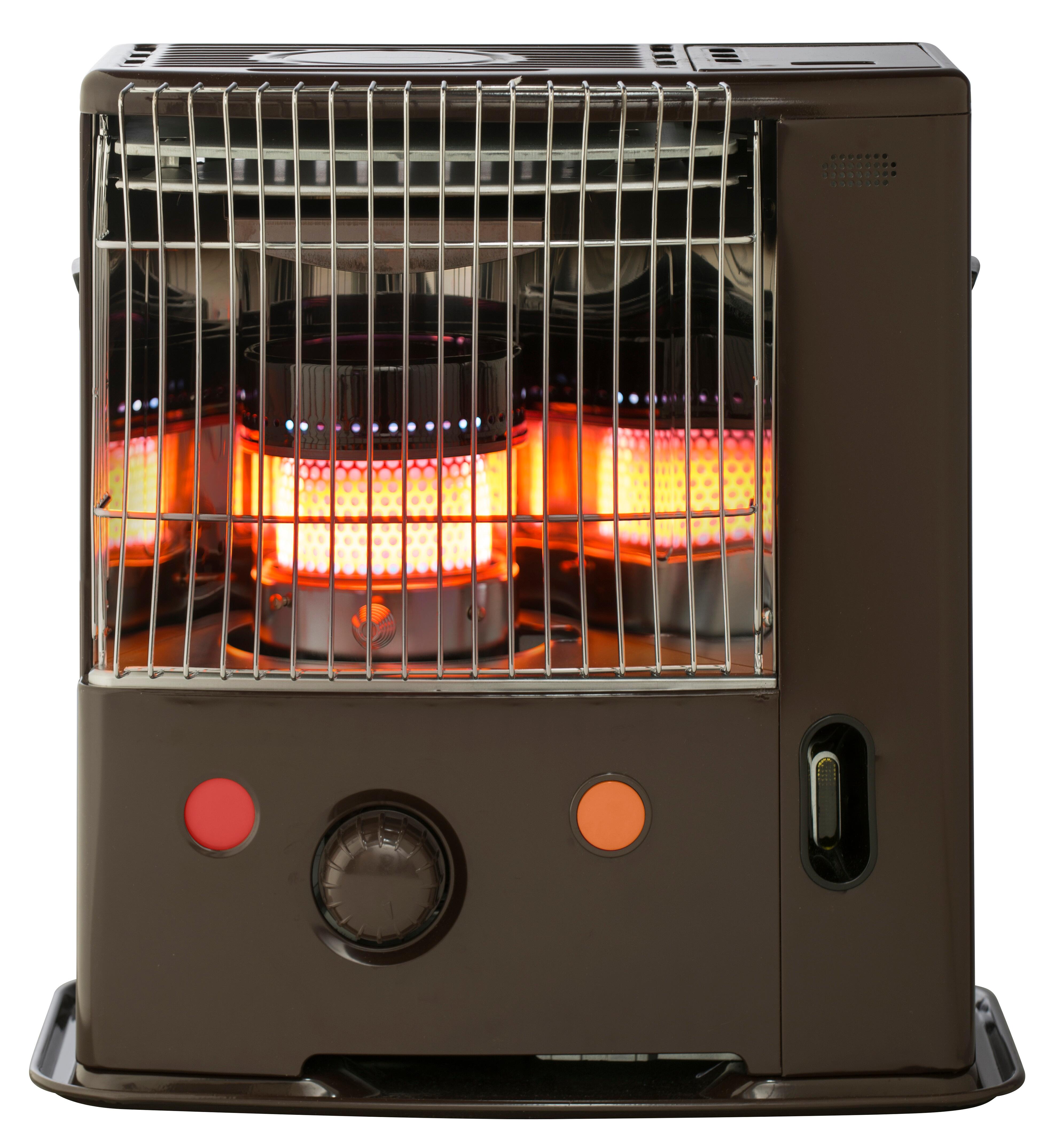 Poêle à pétrole à mèche flux laminaire TECTRO R131C, autonome | Leroy ...