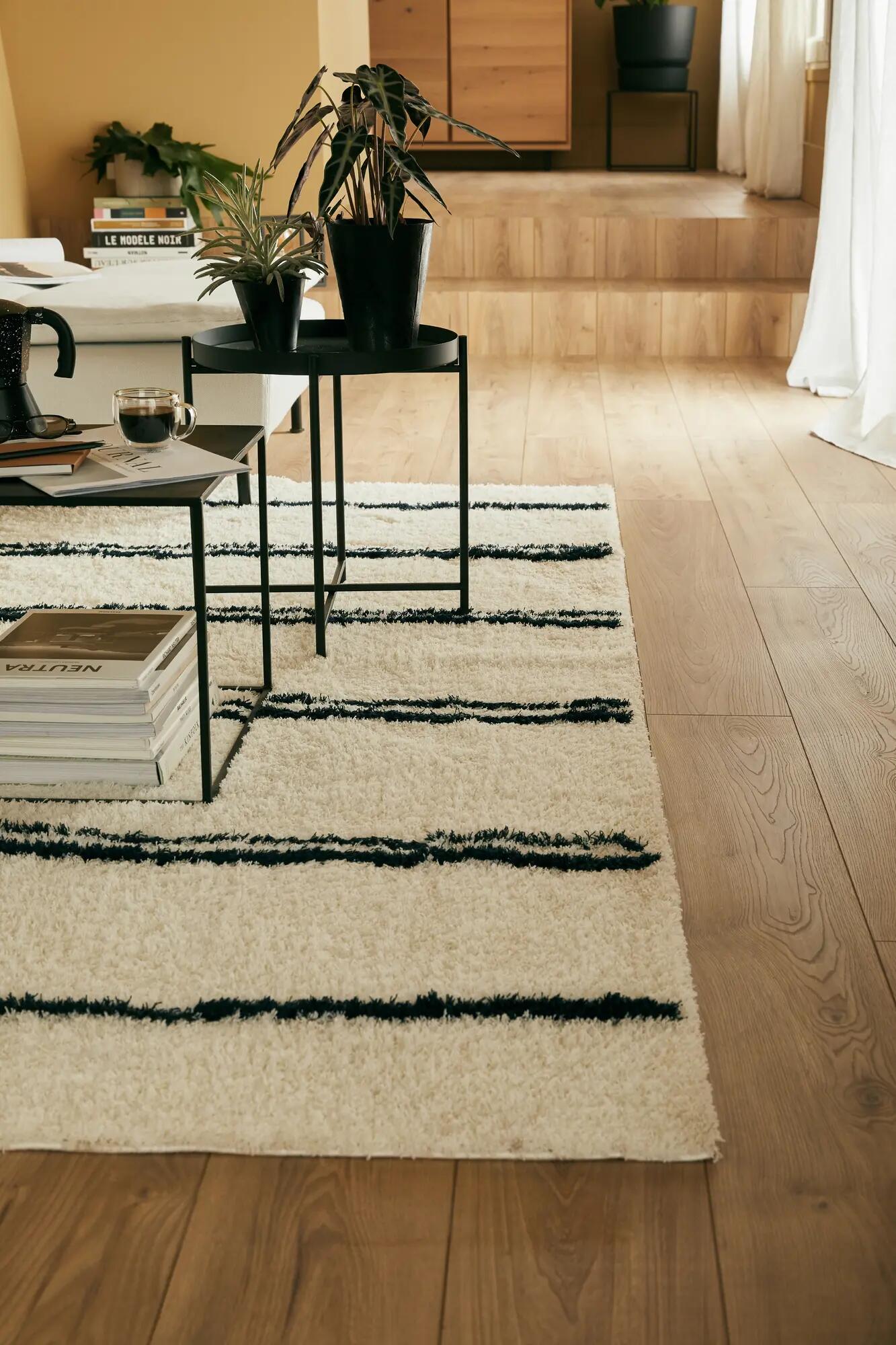 Un tapis pour habiller votre salon | Leroy Merlin