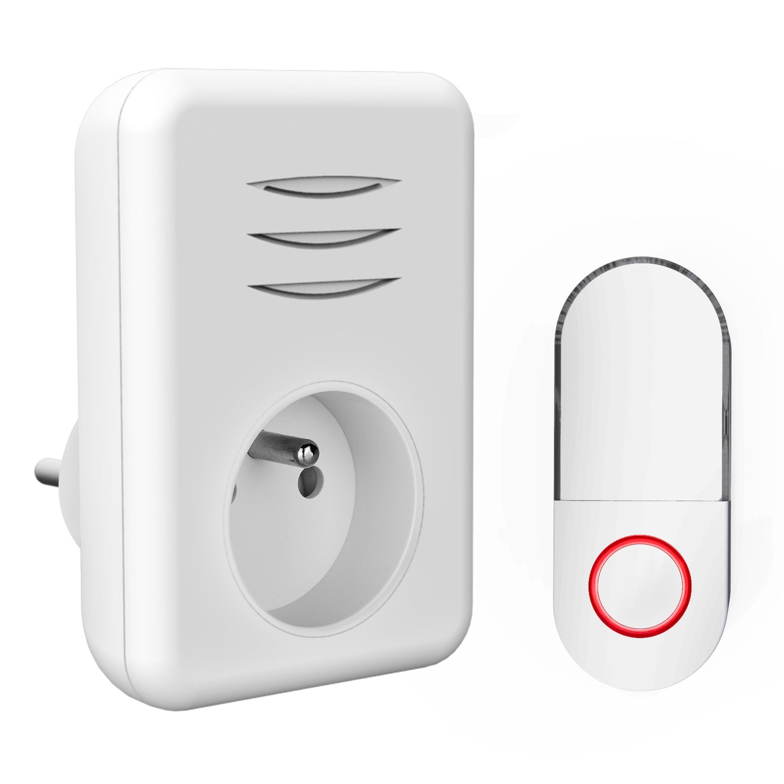 Carillon sans fil BYRON, blanc | Leroy Merlin