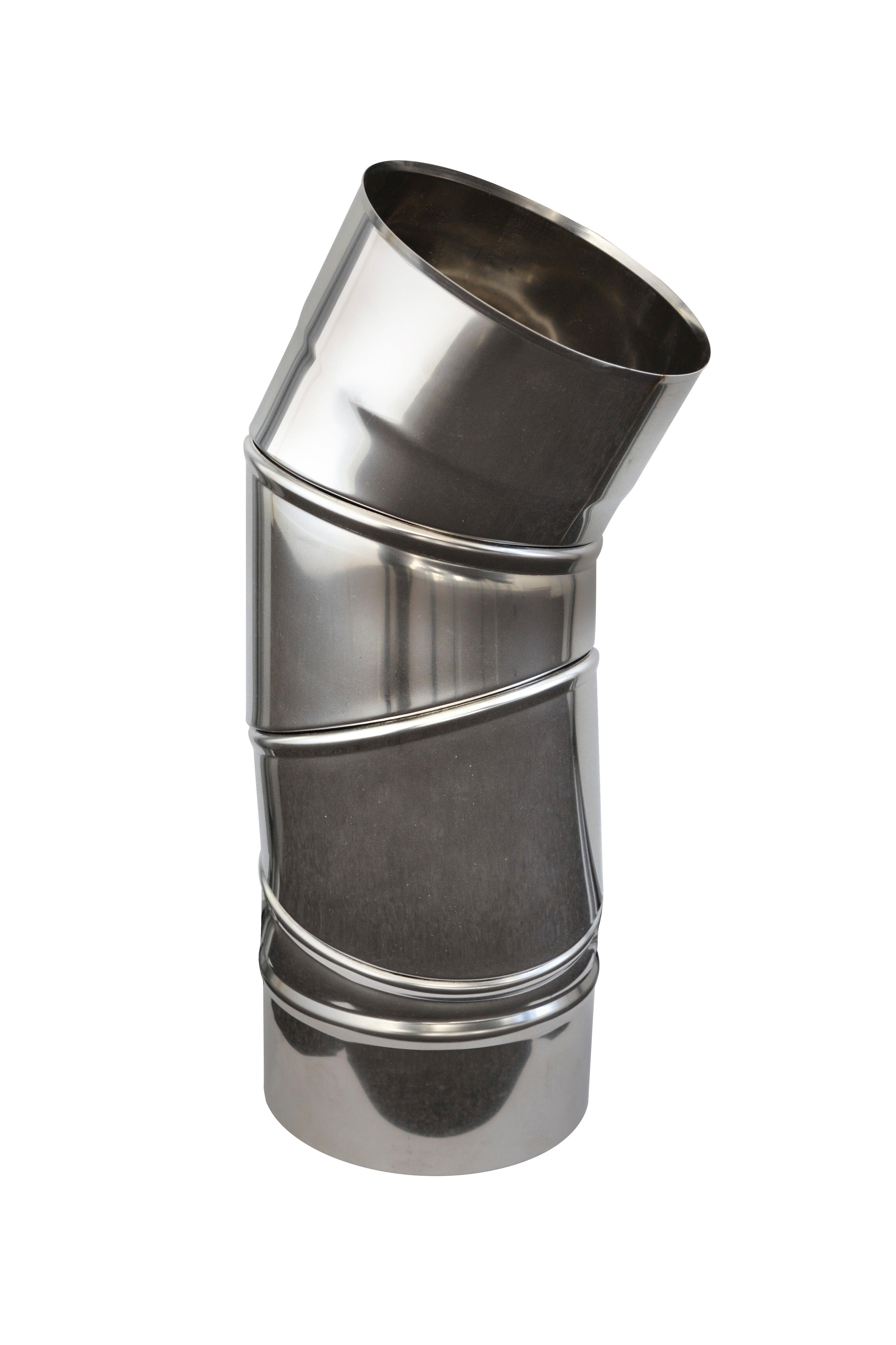 Coude à segments pour tubage JONCOUX Diam.153 mm inox | Leroy Merlin