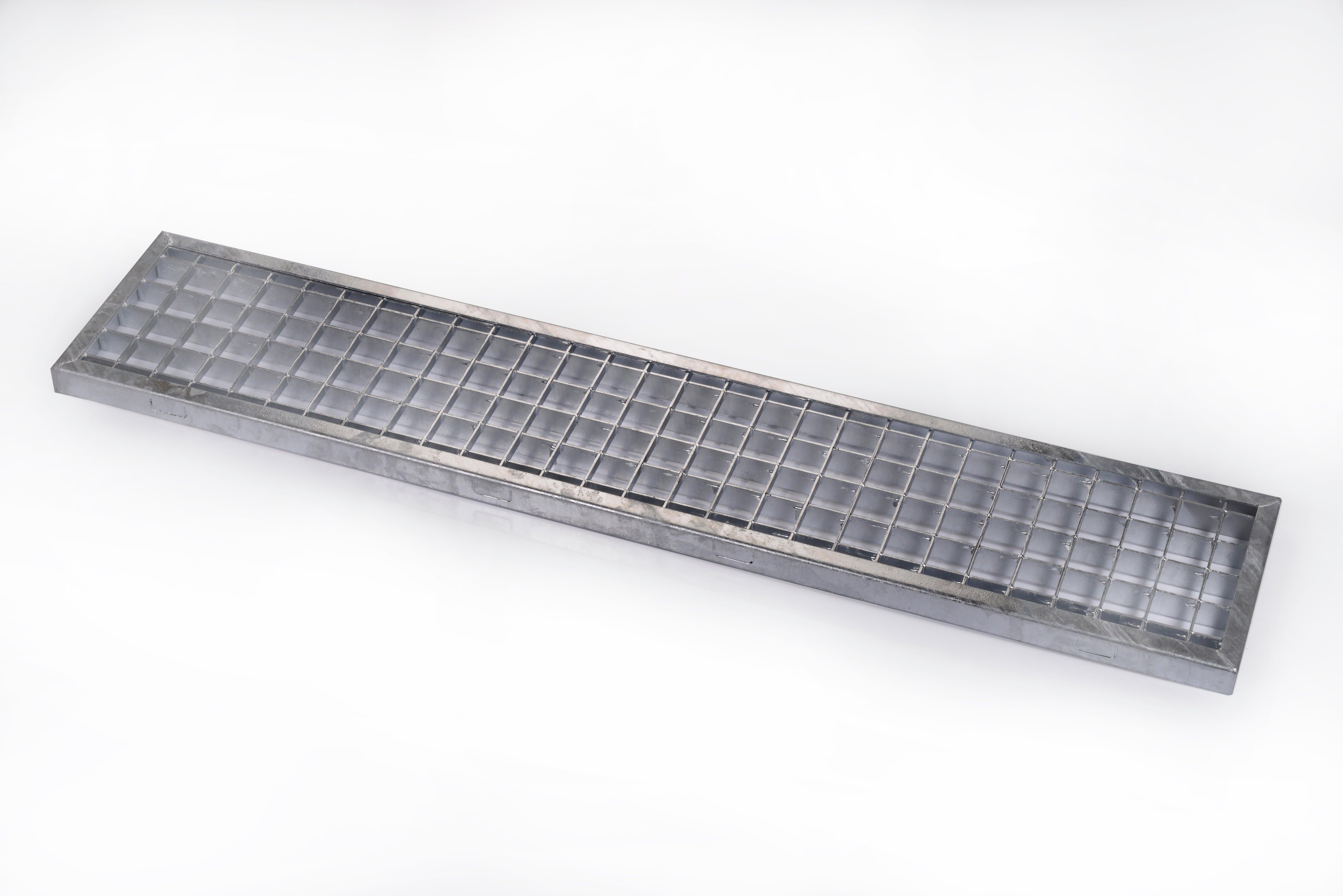 Grille caillebotis acier galvanisé l.99 x L.19 cm SCOVER PLUS | Leroy ...